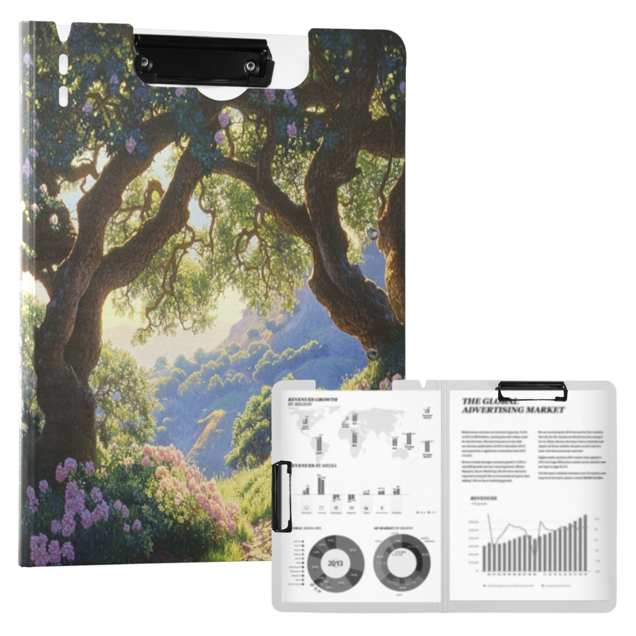 A4 Double Clip File Folder Binder Clipboards Waterproof Durable ...