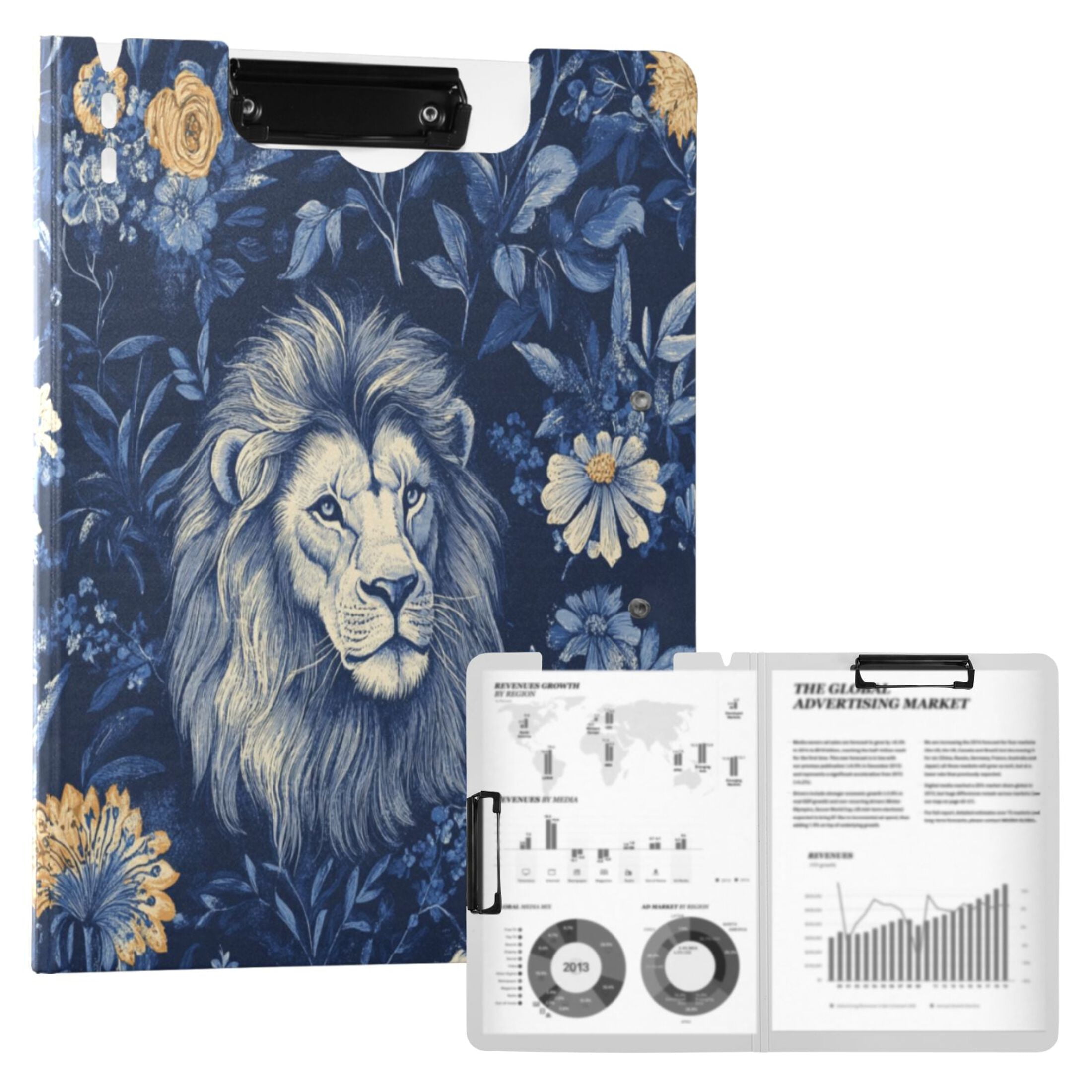 A4 Double Clip File Folder Binder Clipboards Waterproof Durable ...