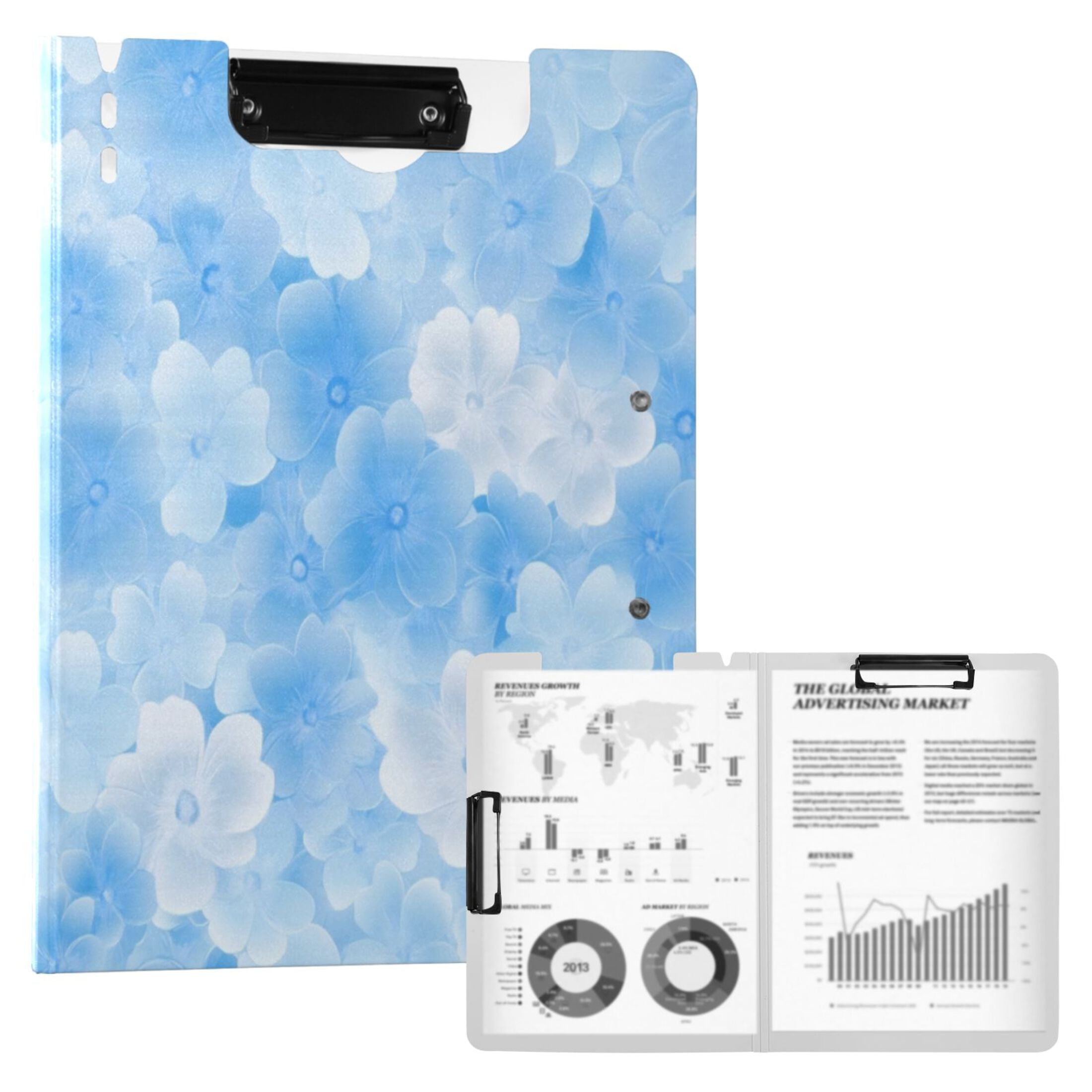 A4 Double Clip File Folder Binder Clipboards Waterproof Durable ...