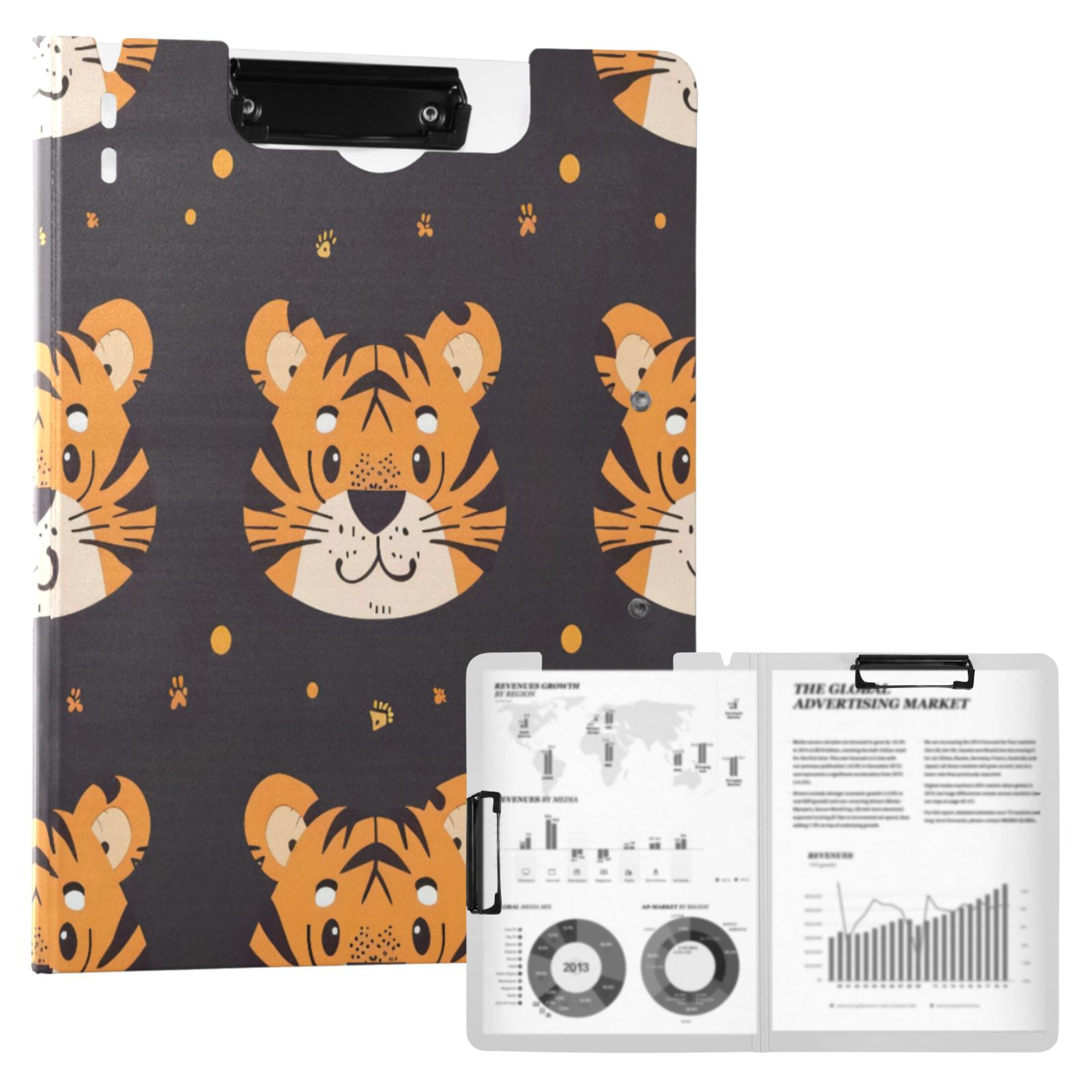 A4 Double Clip File Folder Binder Clipboards Waterproof Durable ...