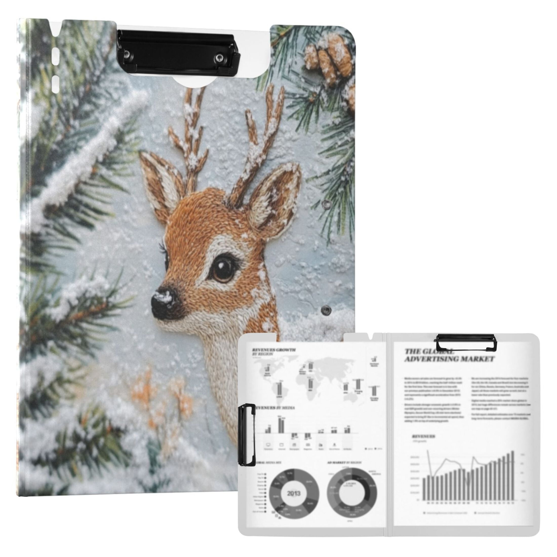 A4 Double Clip File Folder Binder Clipboards Waterproof Durable ...