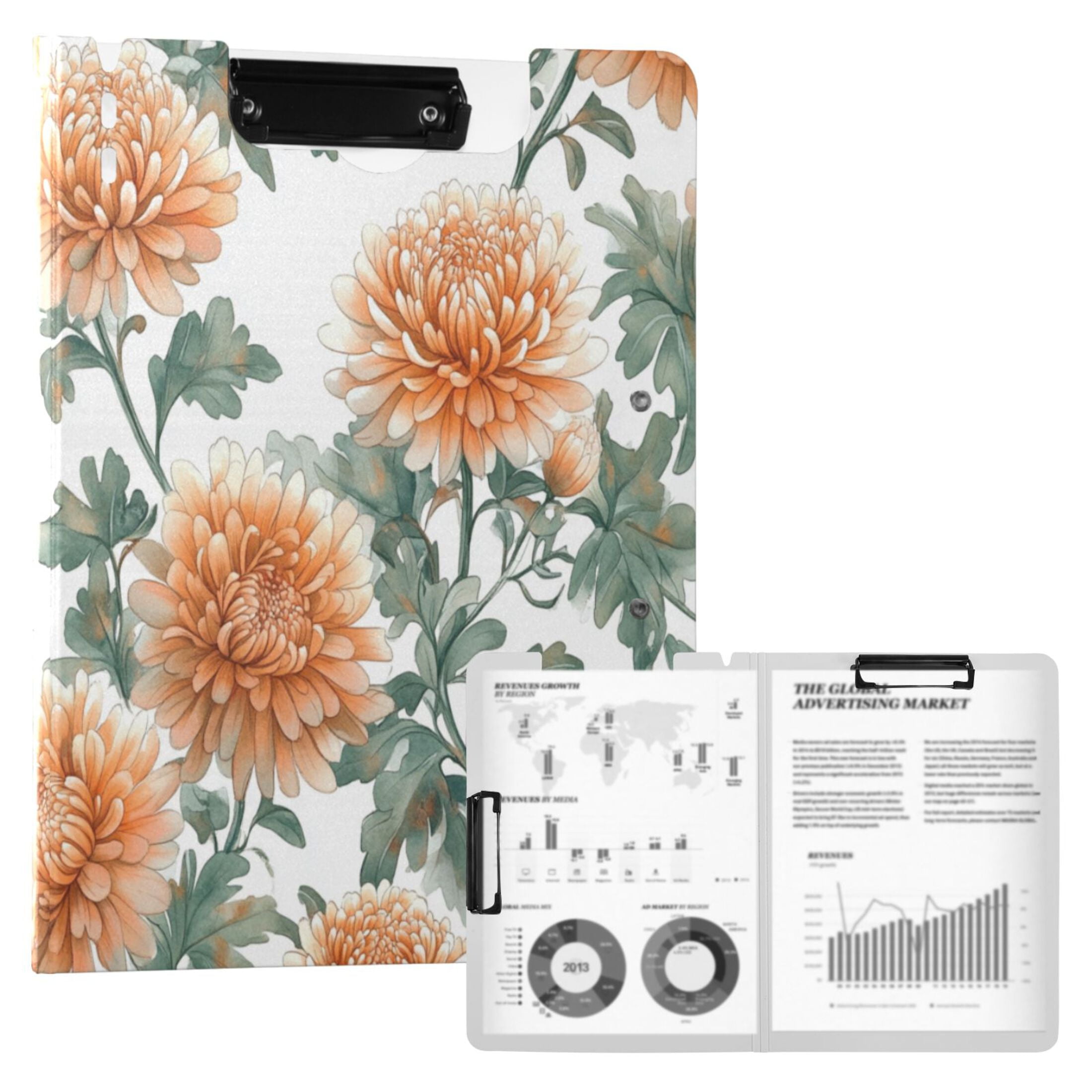 A4 Double Clip File Folder Binder Clipboards Waterproof Durable ...