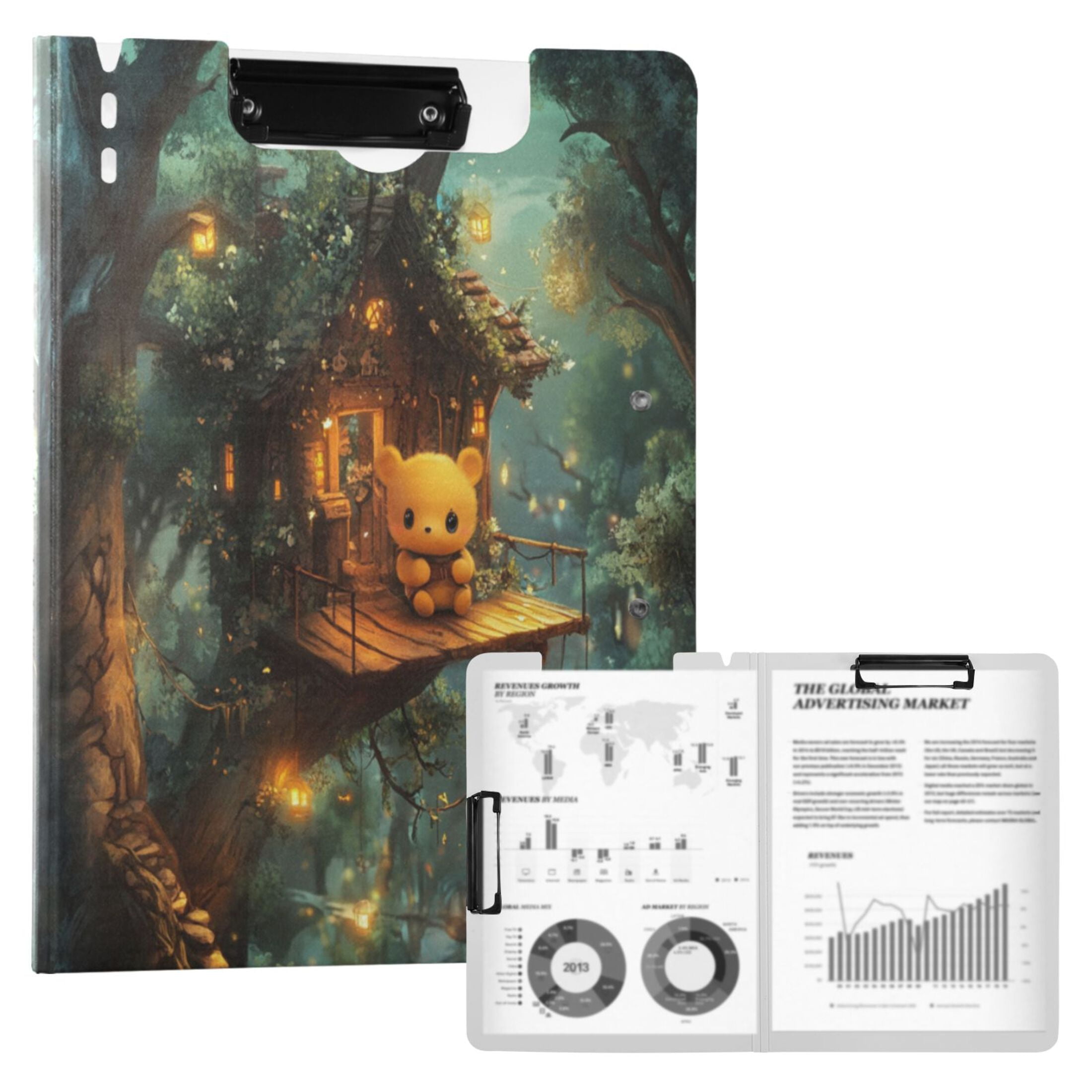 A4 Double Clip File Folder Binder Clipboards Waterproof Durable ...