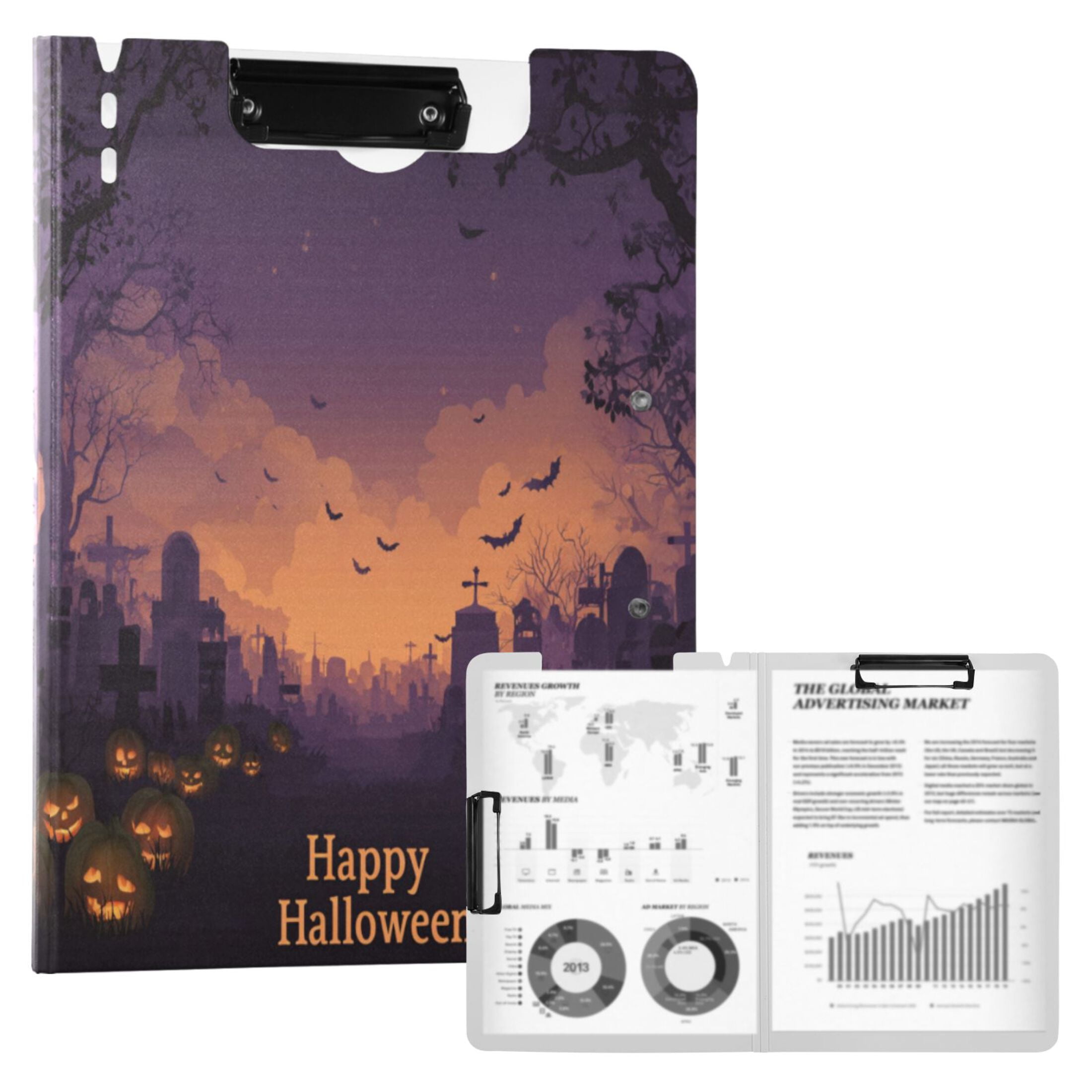 A4 Double Clip File Folder Binder Clipboards Waterproof Durable ...