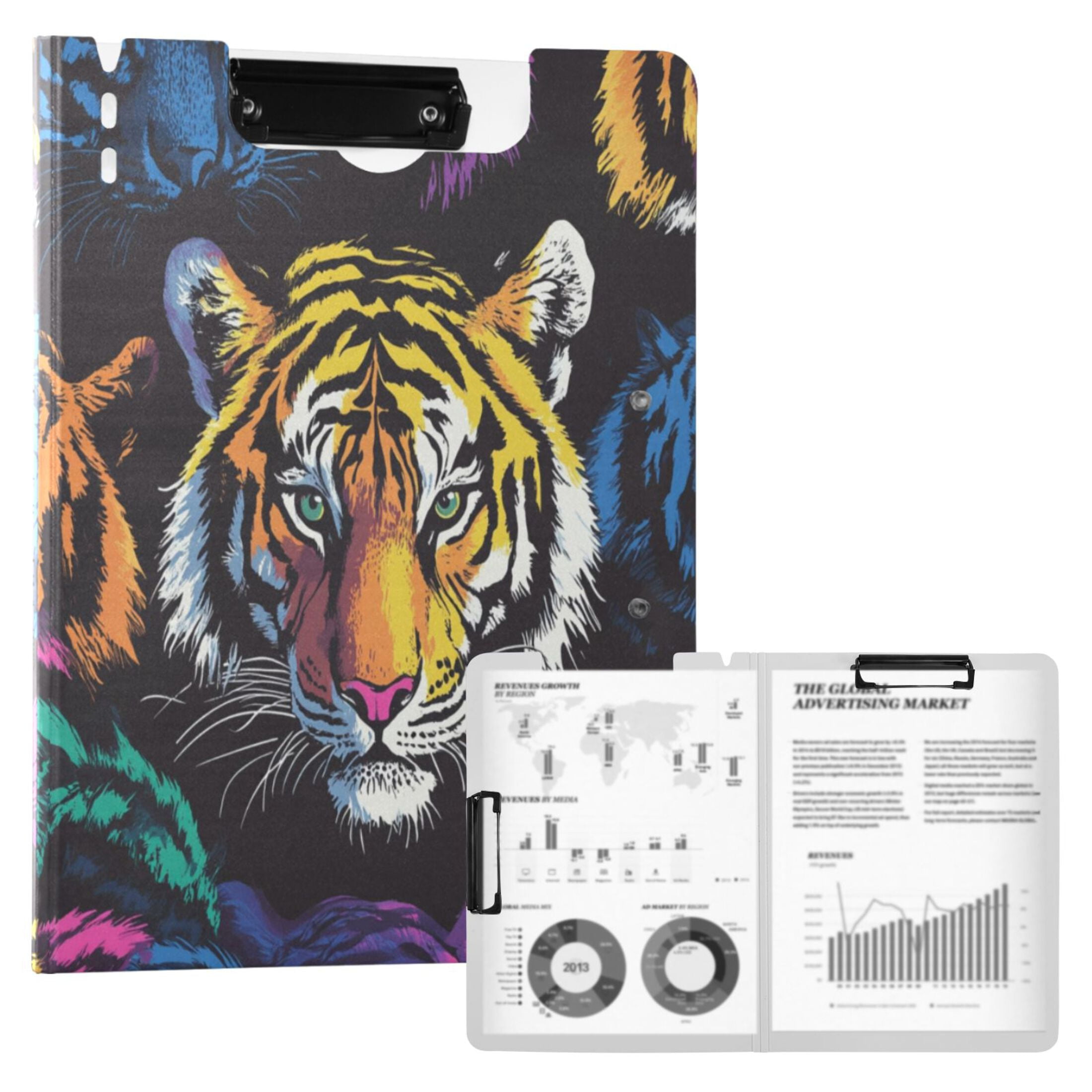 A4 Double Clip File Folder Binder Clipboards Waterproof Durable ...