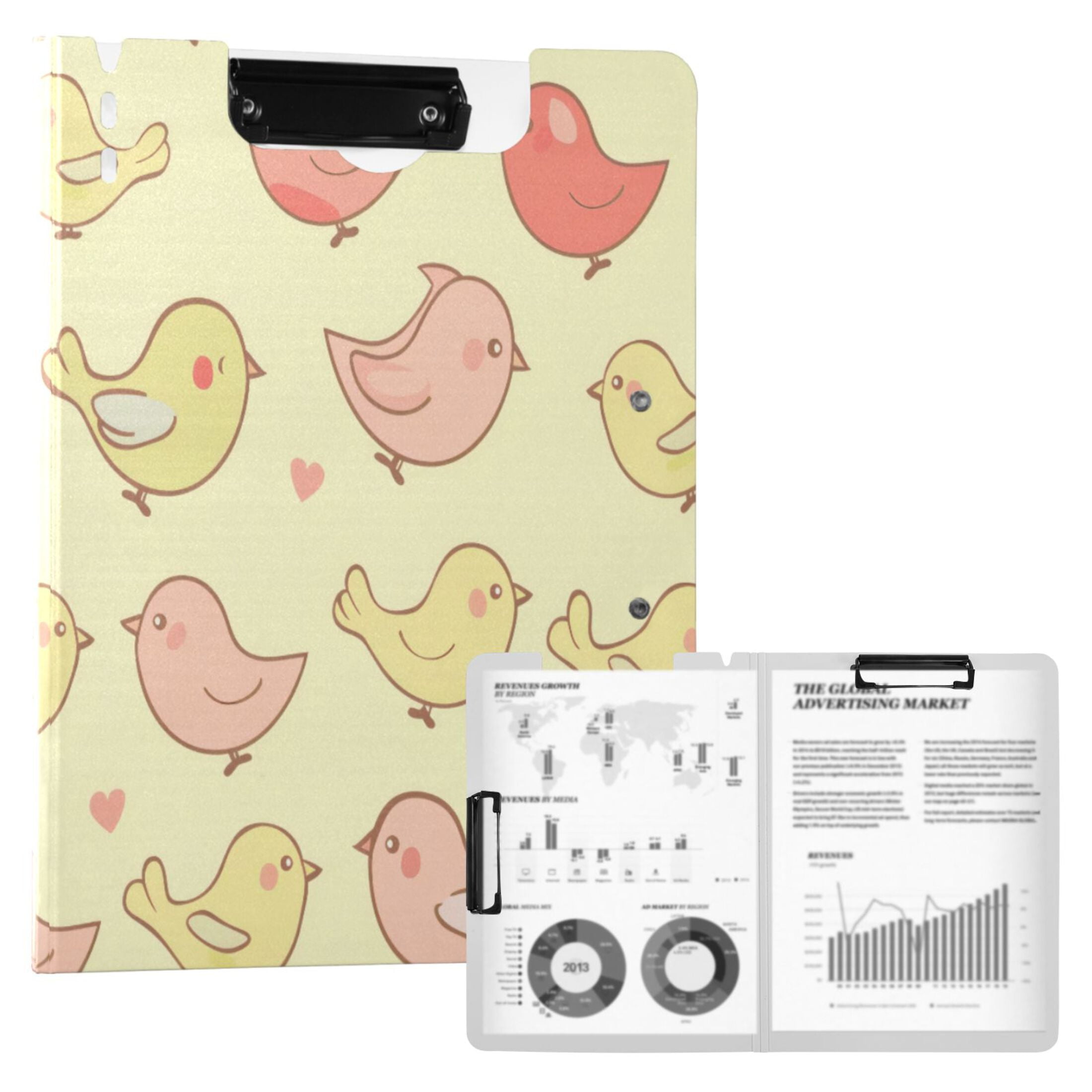 A4 Double Clip File Folder Binder Clipboards Waterproof Durable ...