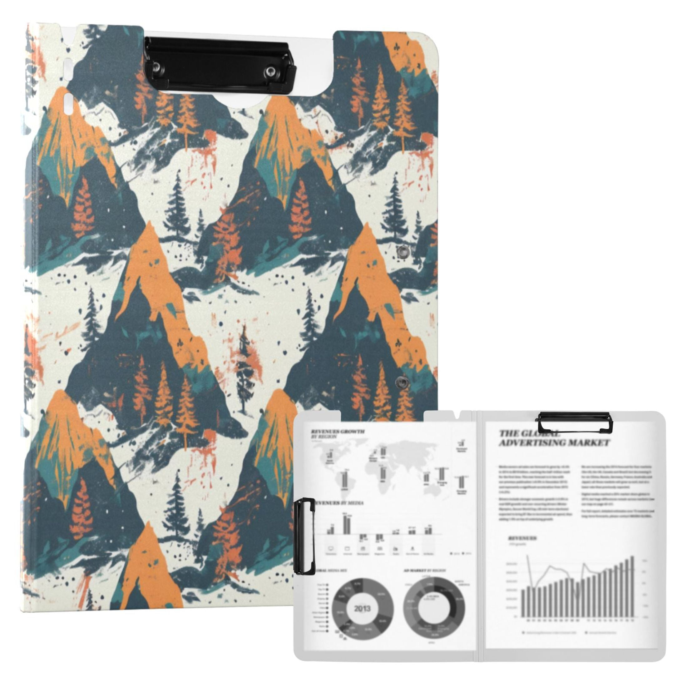 A4 Double Clip File Folder Binder Clipboards Waterproof Durable ...