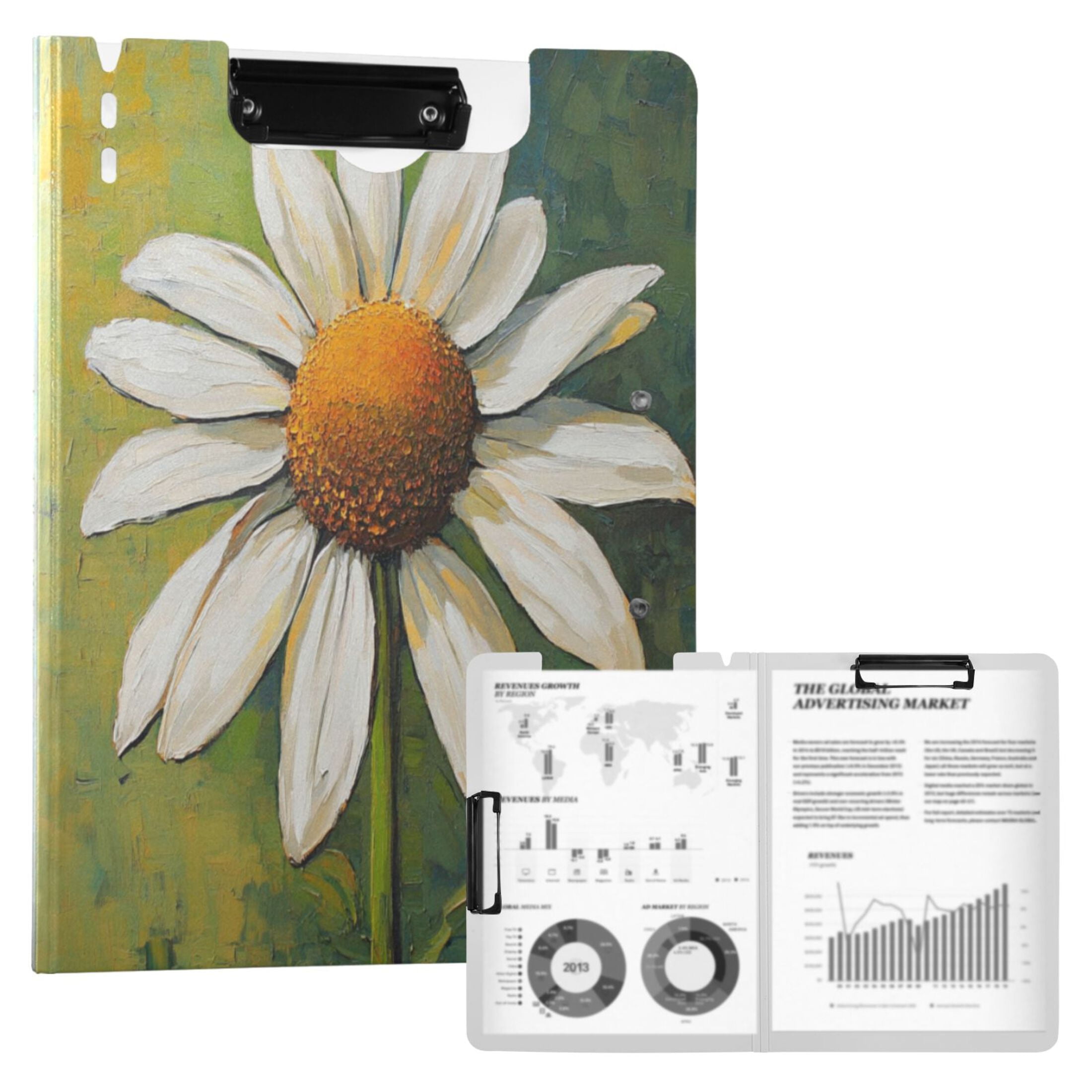 A4 Double Clip File Folder Binder Clipboards Waterproof Durable ...