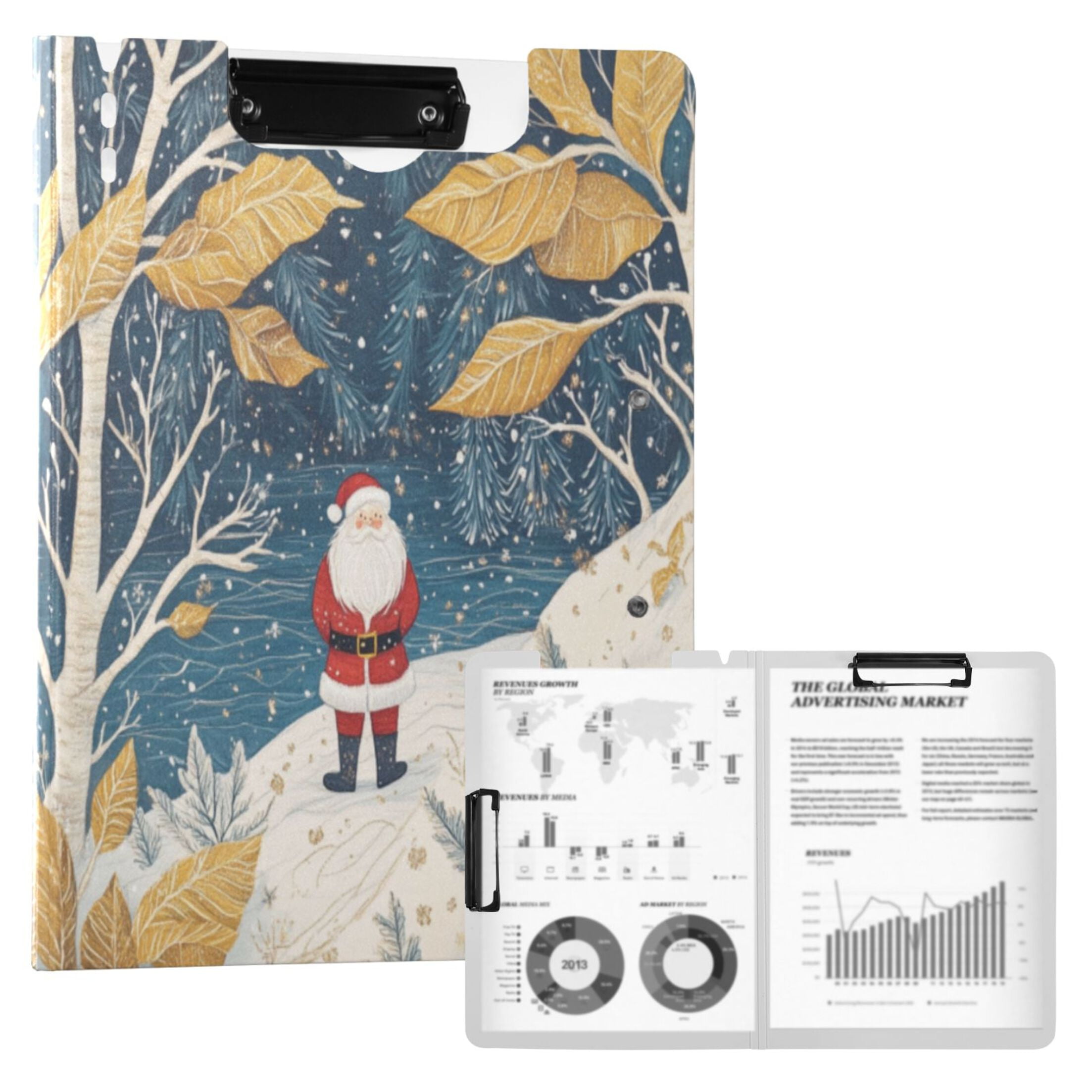 A4 Double Clip File Folder Binder Clipboards Waterproof Durable ...