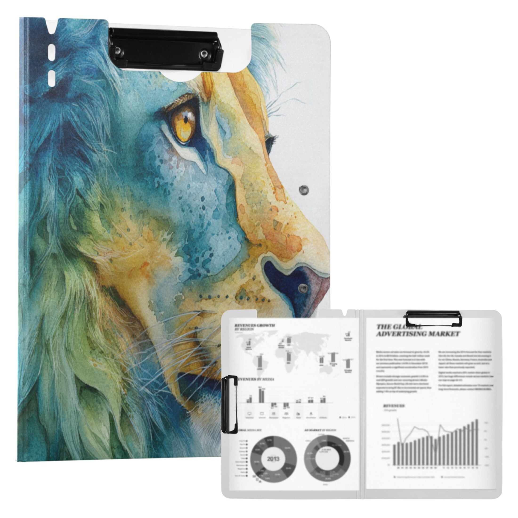 A4 Double Clip File Folder Binder Clipboards Waterproof Durable ...