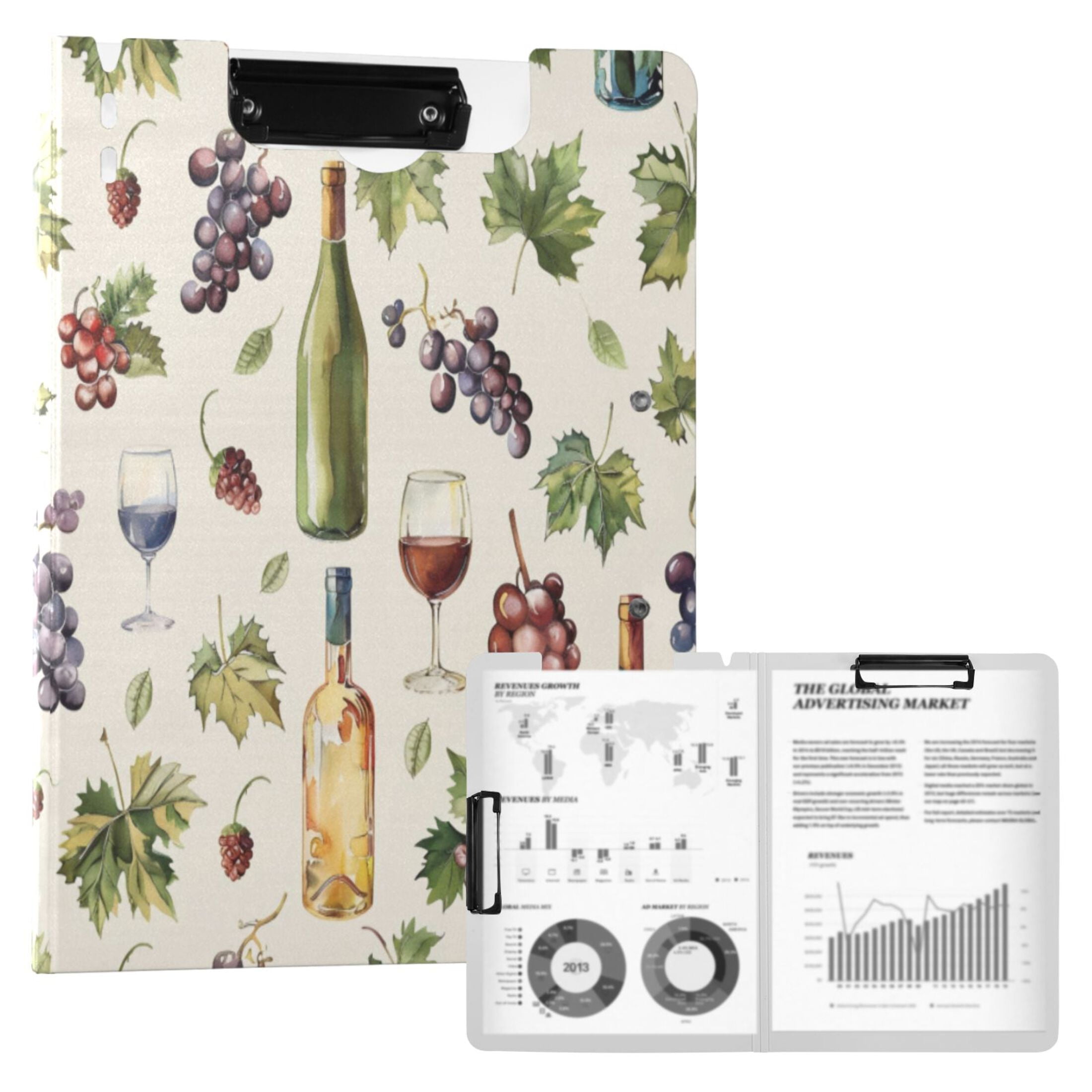 A4 Double Clip File Folder Binder Clipboards Waterproof Durable ...