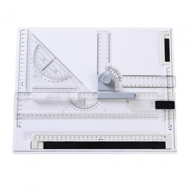 A4 Drawing Board Drafting Table Portable Square Clamps Protractor ...