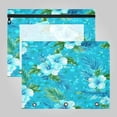 A4 File Binder 2Pack Pouch Pencil Work & Study File Pouch Turquoise ...
