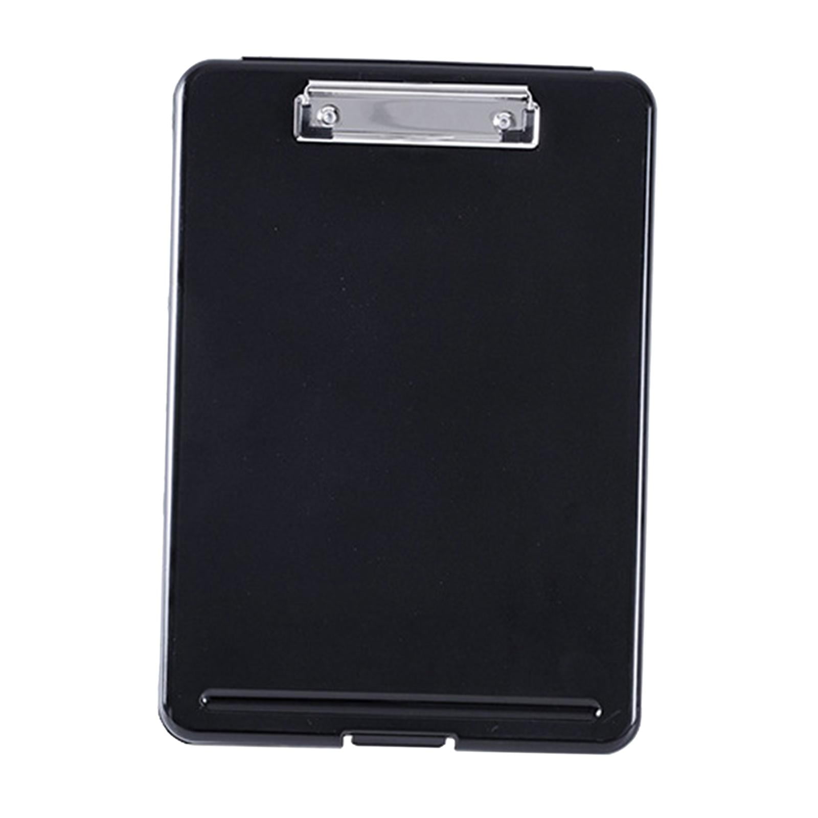 A4 File Box Document Folder Filing Storage Box File Box Organizer Black ...