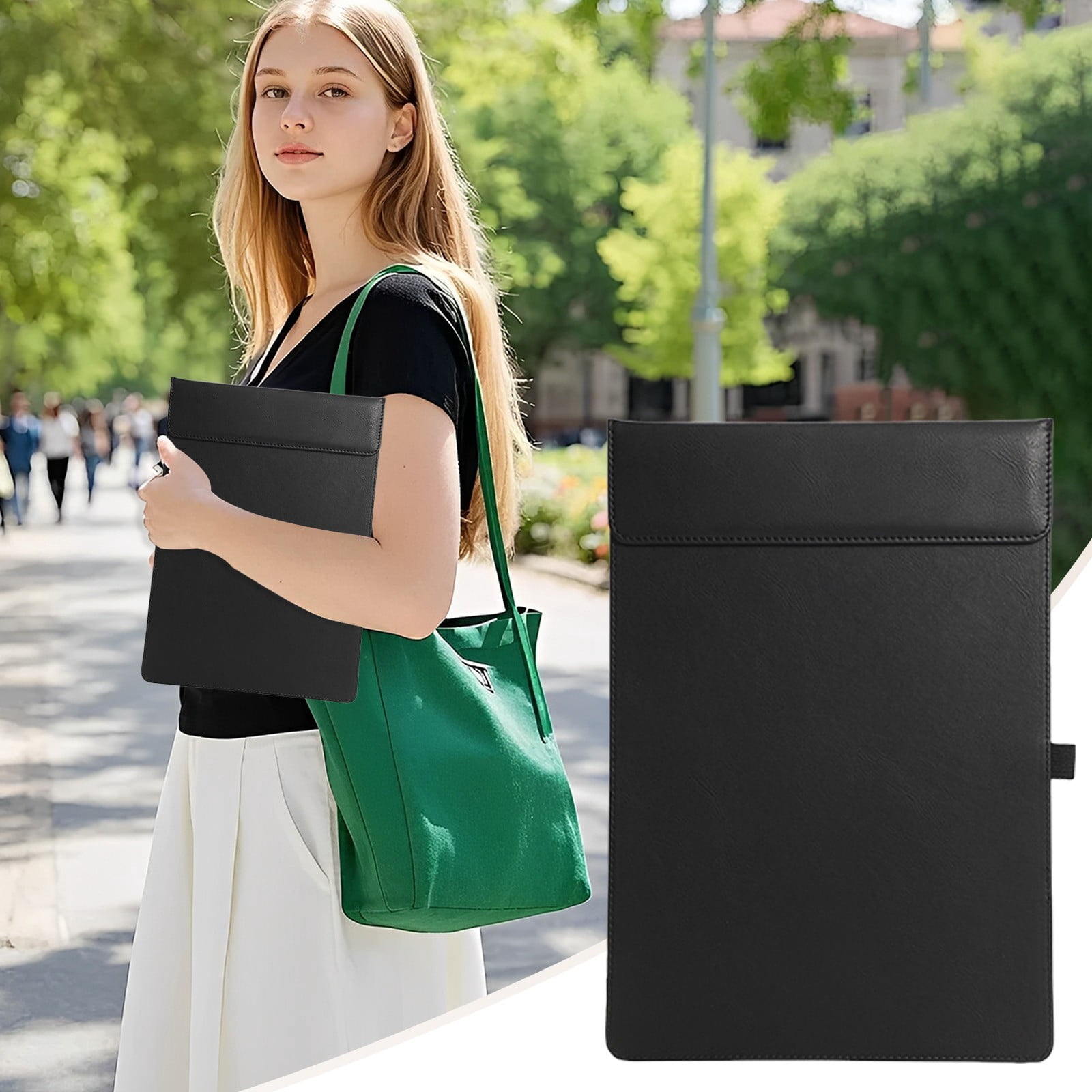 A4 File Folder, Document Organizer, Plastic File Holder for School ...