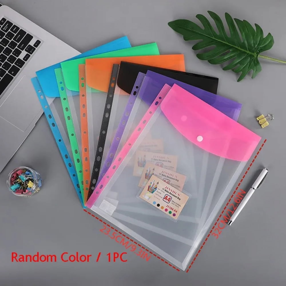 A4 File Folder Stationery Storage Folder Large Capacity Office ...