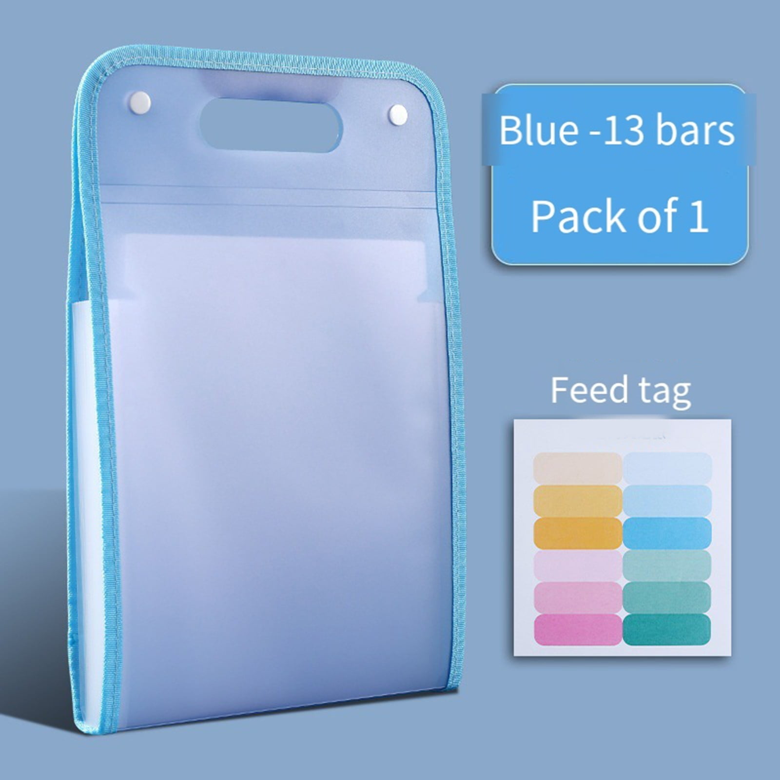 A4 File Folders Vertical A4 File Organizer With Handle Portable ...