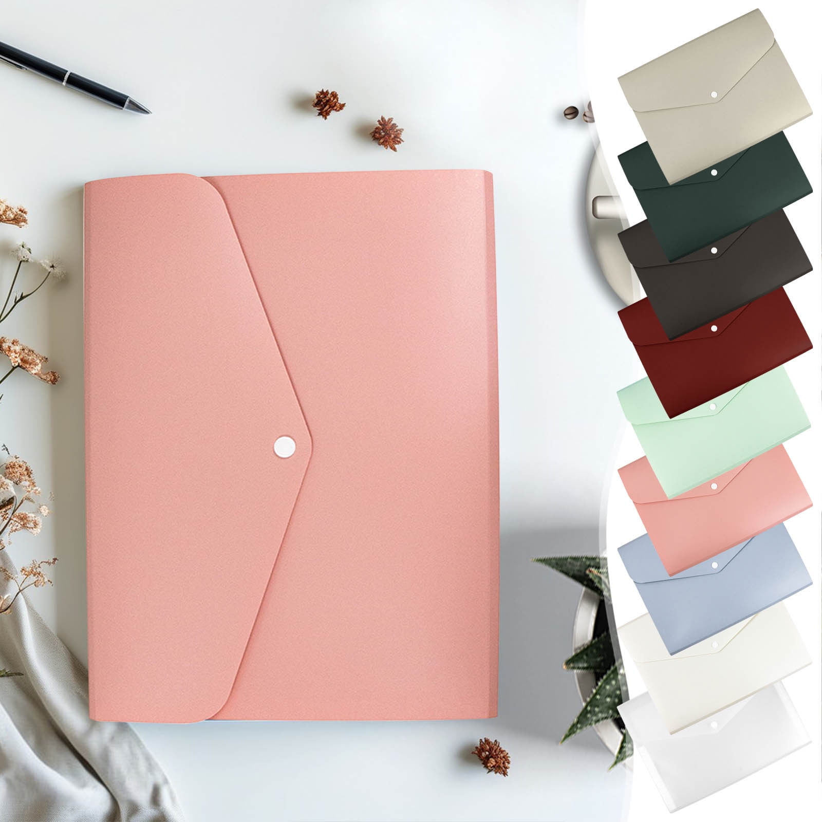 A4 File Organizer Bag | 2 Compartment Accordion Folder | Horizontal ...