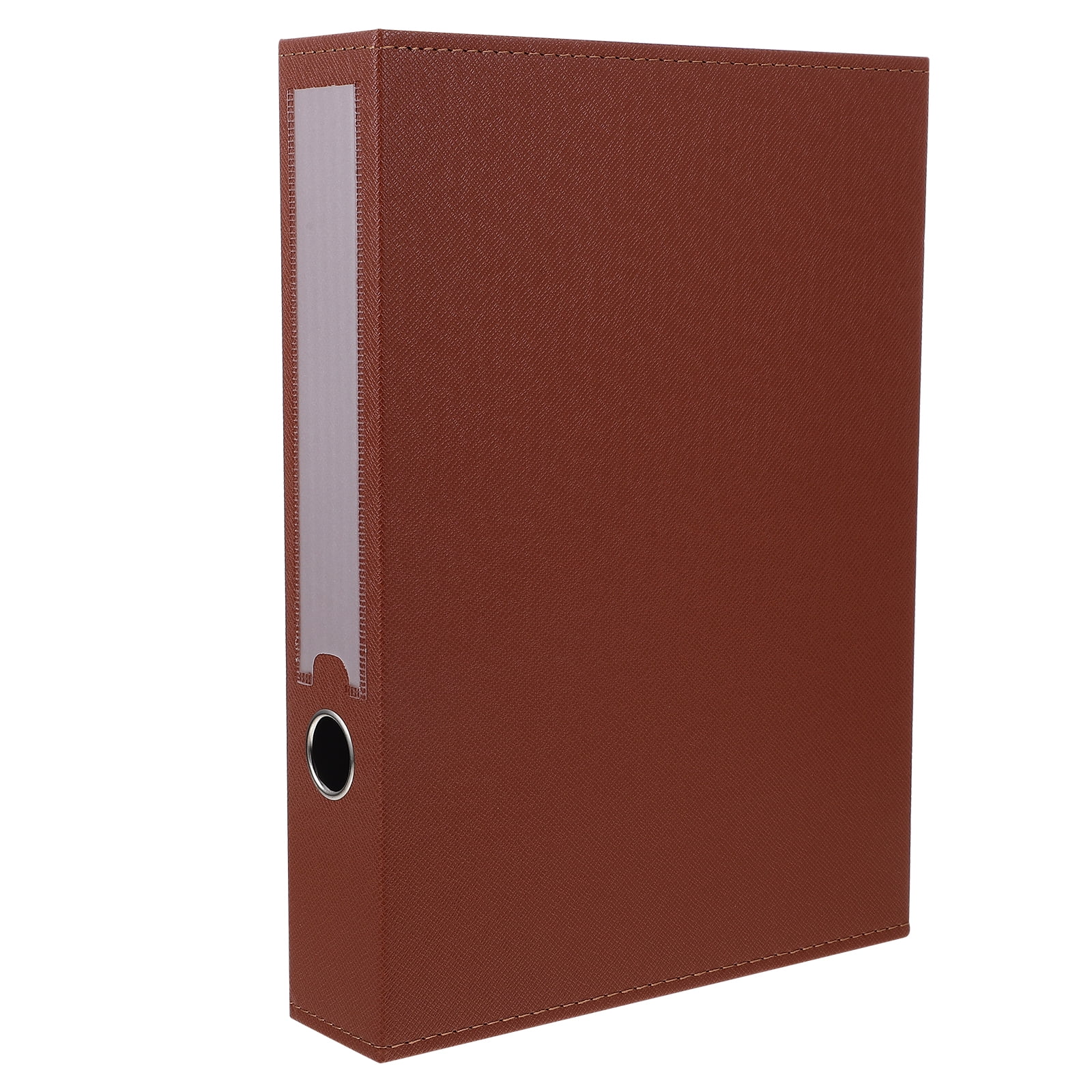 UKCOCO Brown Office File Folder Desktop Document Organizer for Home ...