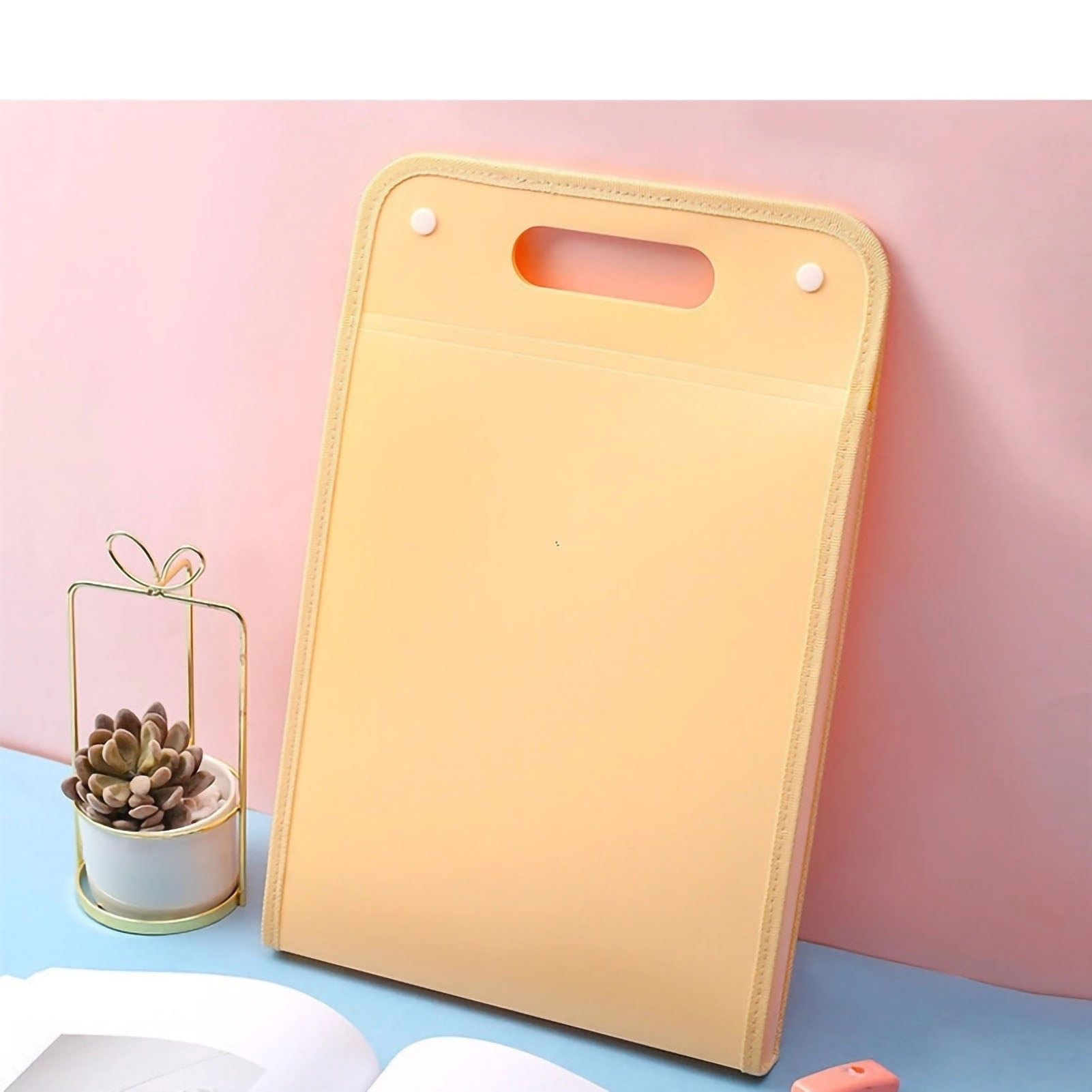 A4 Folder with Handle, A4 Expandable Waterproof Folder with Portable 13 Pockets, Large Capacity ...