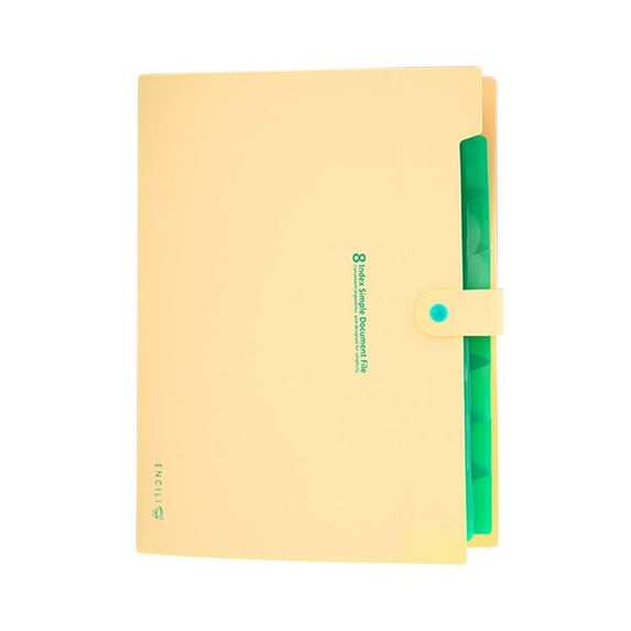 A4 Folder Organizer under $5! Yrmaups 8-Pocket A4 Expanding File Folder ...