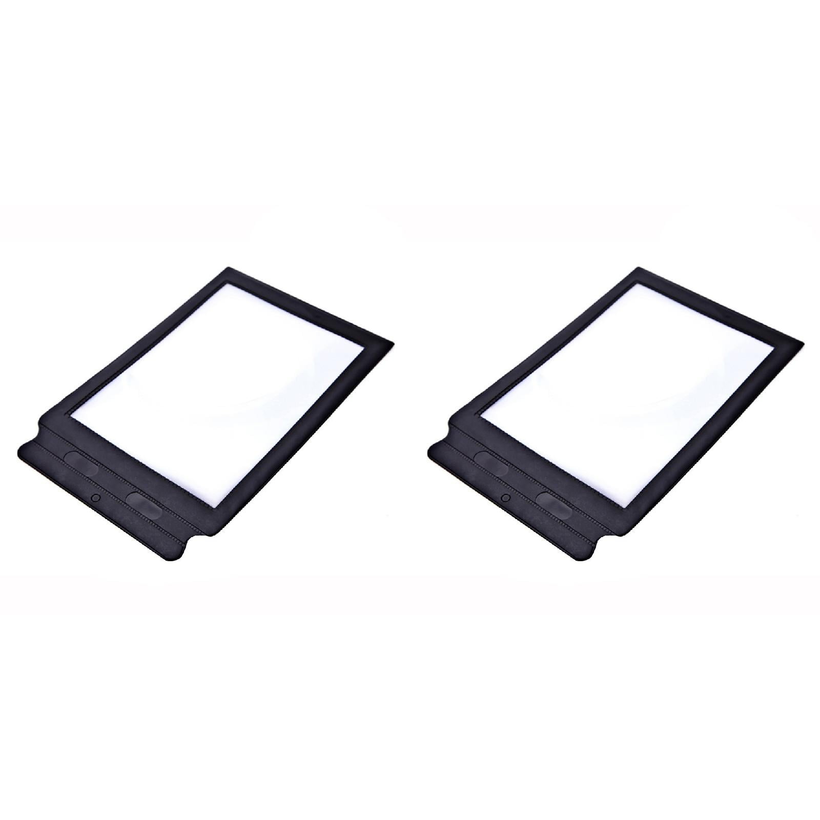 A4 Full Page Large Sheet Magnifier Magnifying Glass Reading Aid Lens ...