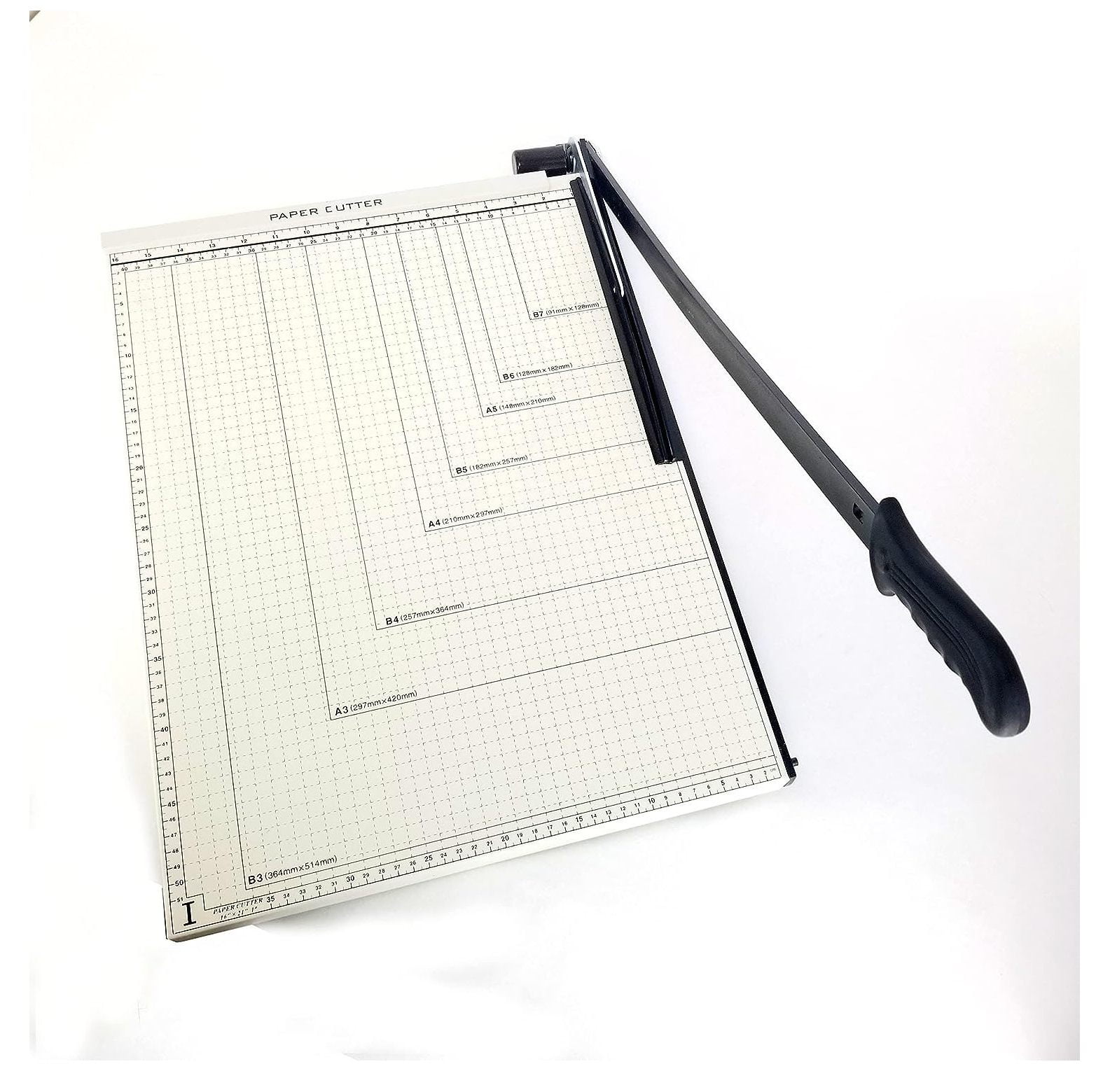 A4 Guillotine Paper Cutter with Metal Base, (12" x 10" inch top), Paper ...