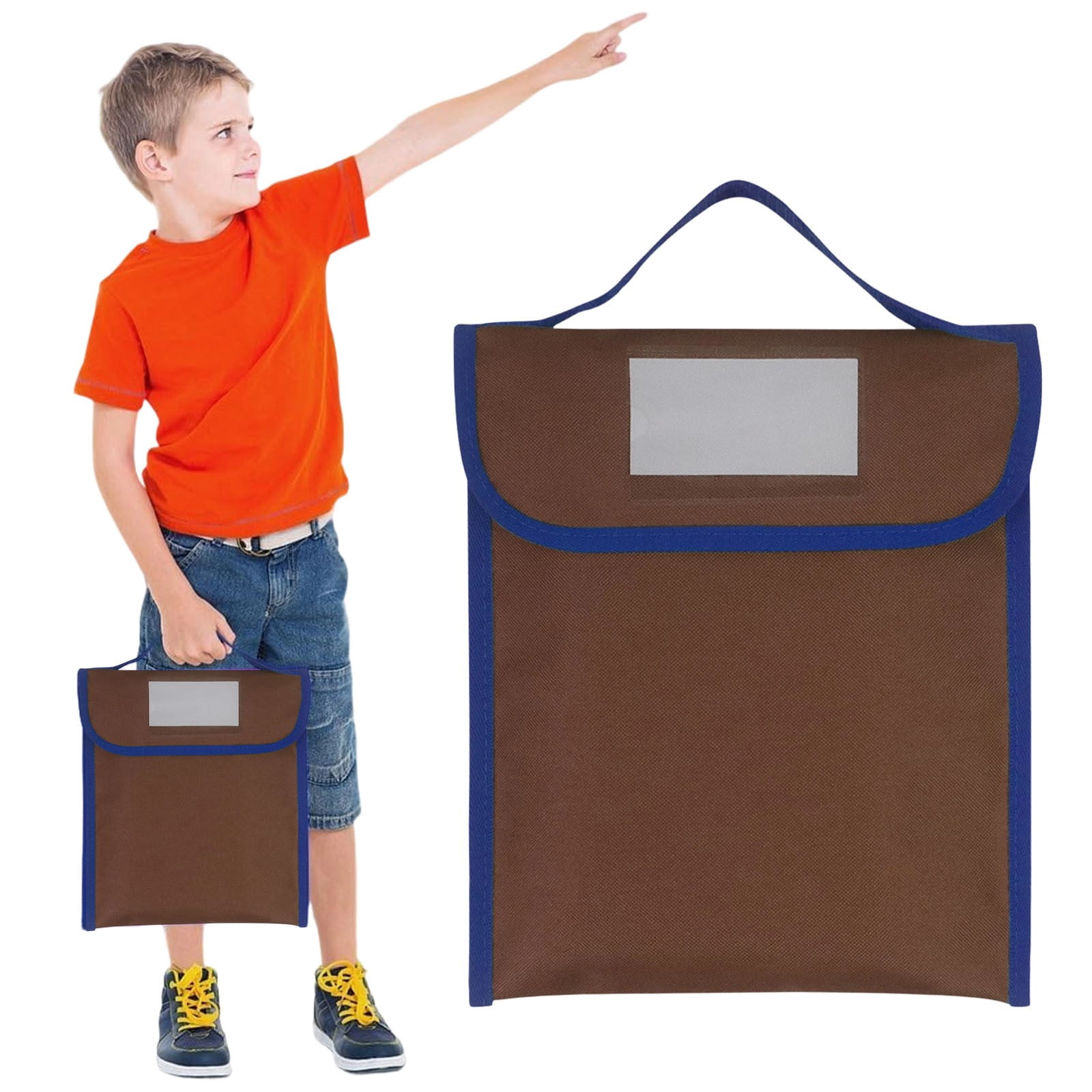 A4 Handheld Document Organizer Bag – Portable File Tote Storage Pouch ...