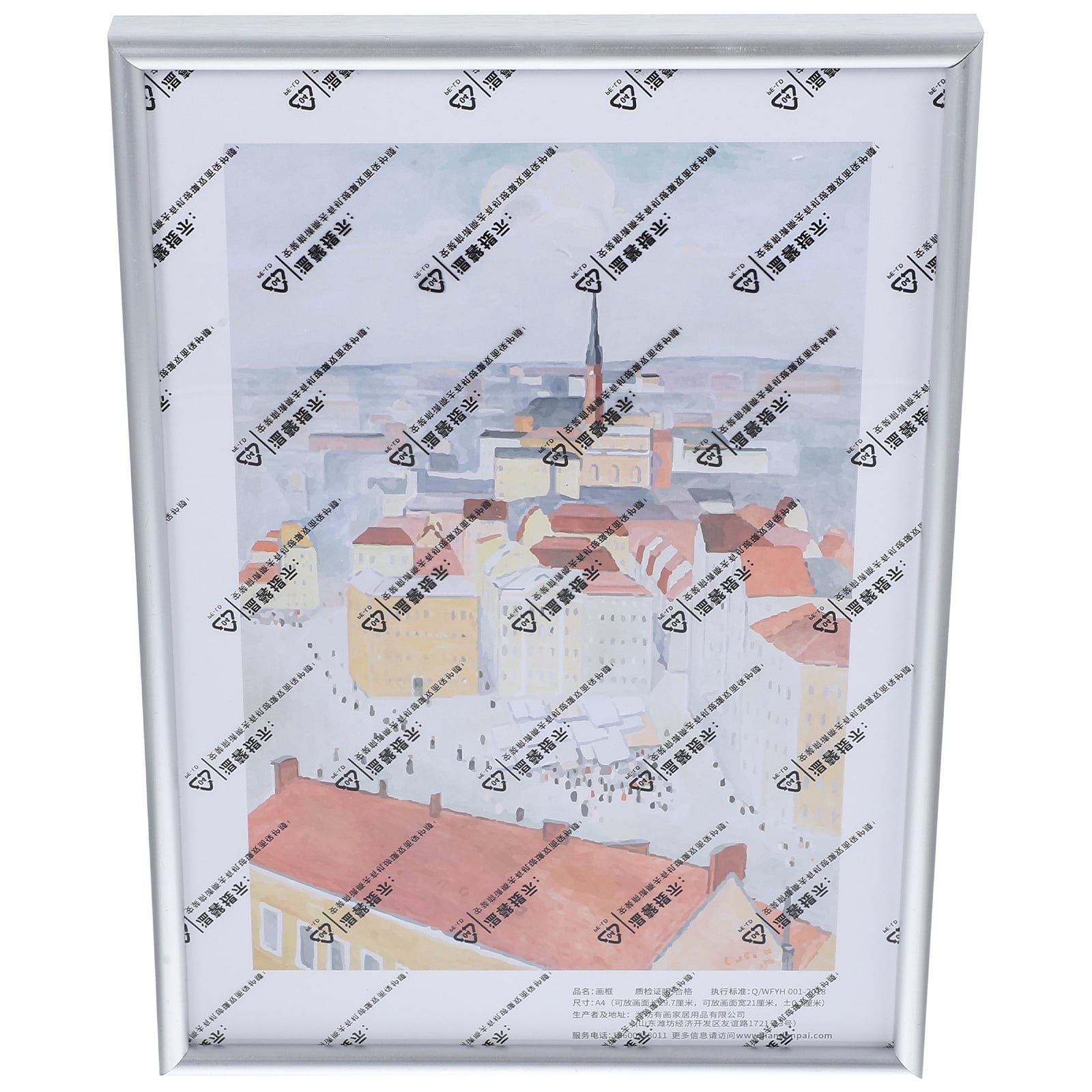 A4 Hanging Wall Frame Home Decor Frames Picture Photo Clear Adornment ...