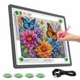 KOBAIBAN A4 Magnetic Light Board with Side Buttons – Super Bright ...