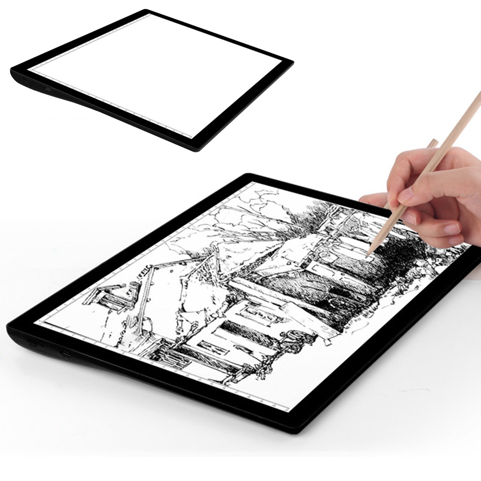 A4 LED Light Tracing Box Pad, Adjustable 9x12 Inch USB Powered Artcraft ...