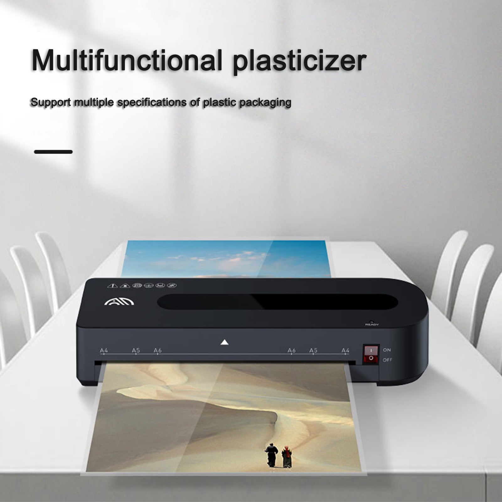 A4 Laminator Machine, 300w 110v, Hot and Cold Laminating Modes, Fast 2 ...