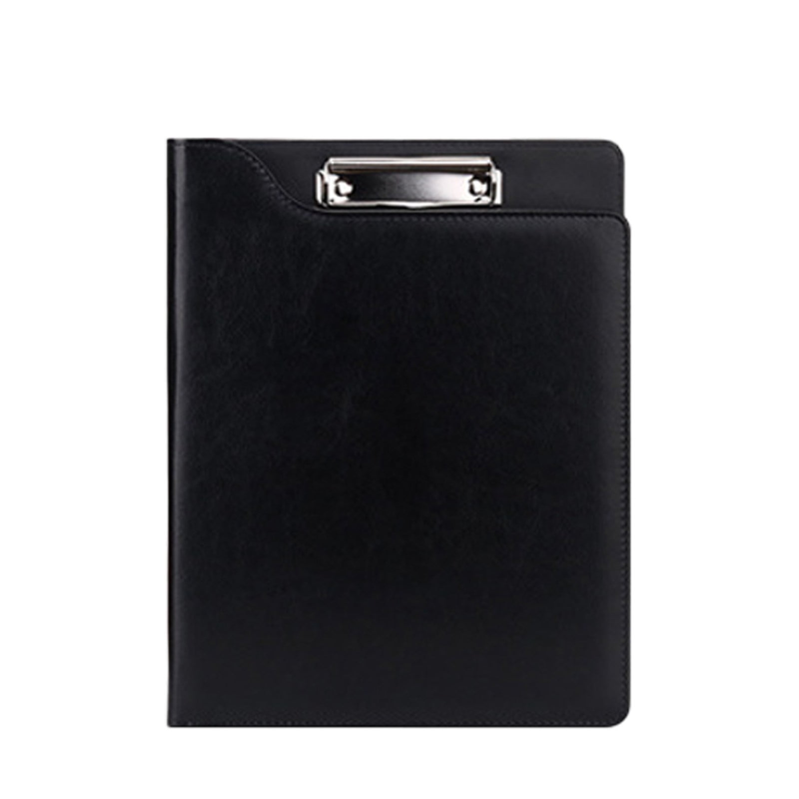 A4 Leather Clipboard Folder with Storage Pocket, Writing Pad, and ...