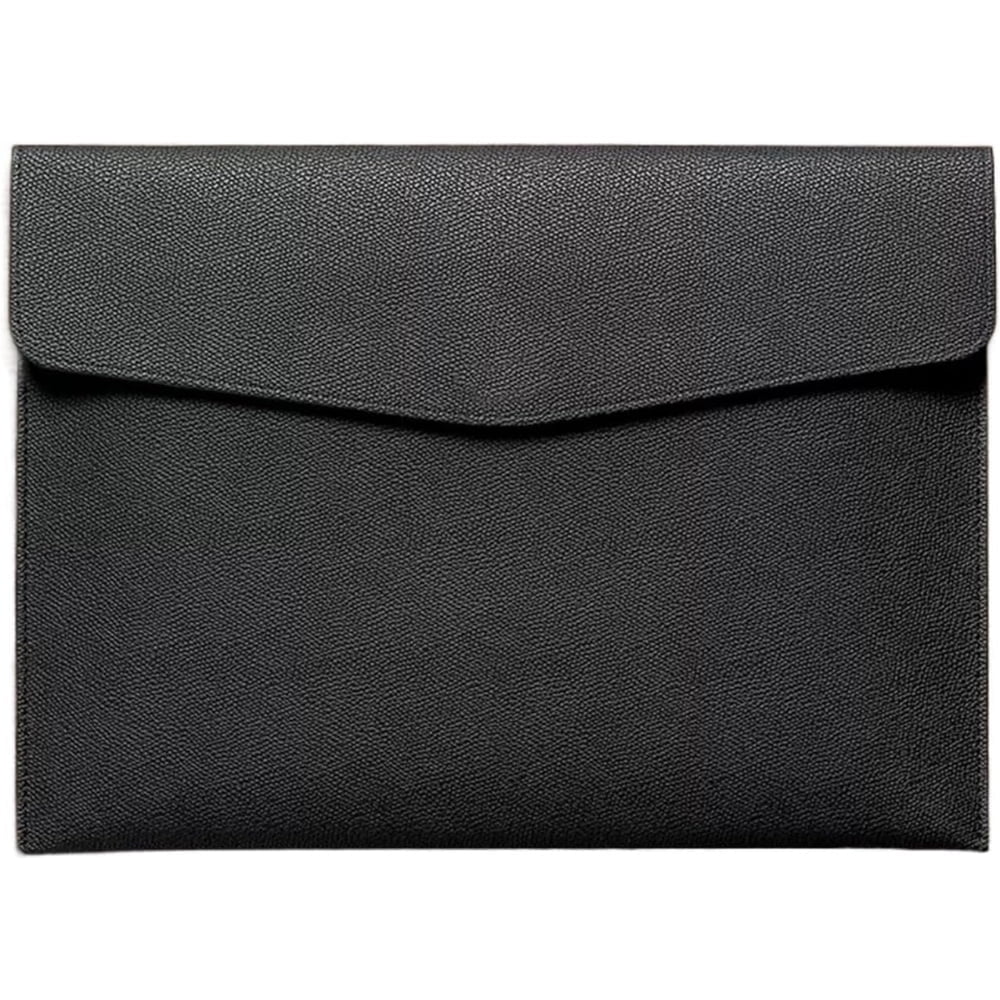 A4 Leather Document Folder, Waterproof Business File Organizer with ...