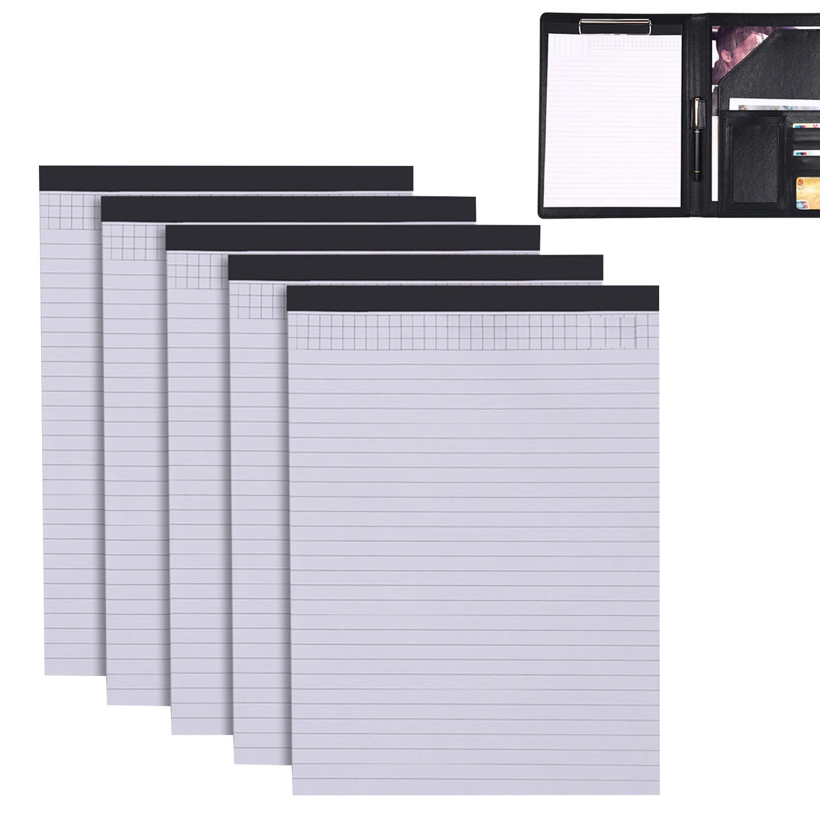 A4 Legal Pad, Perforated Tear-Off Notepad with Thick Ink-Proof Paper ...
