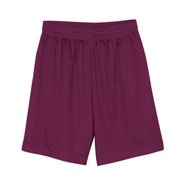 Crossover Reversible Basketball Shorts, Youth Large, Maroon and White ...