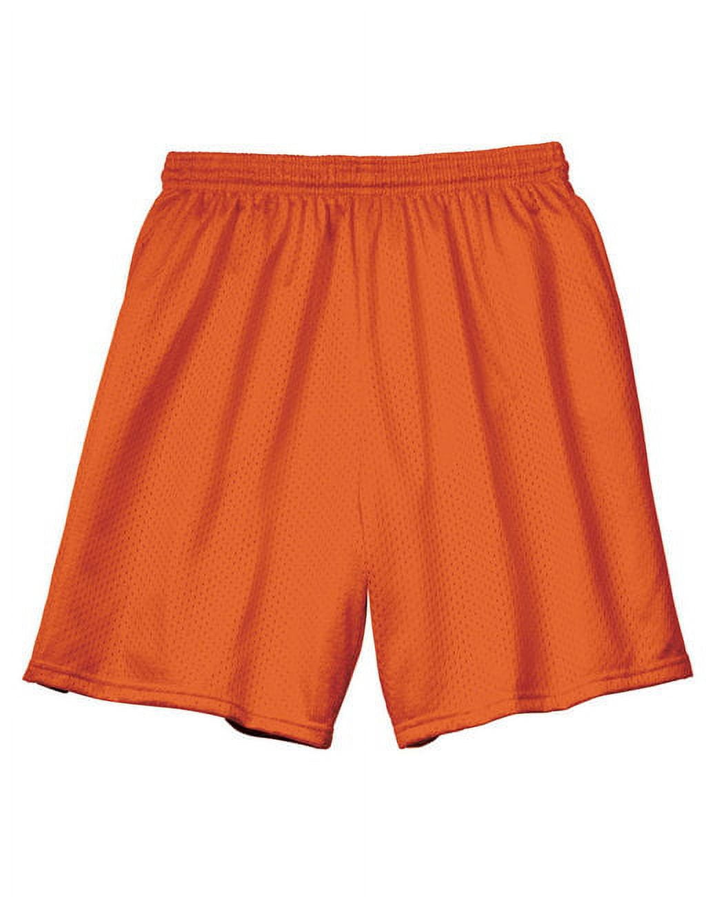 A4 Lined Tricot Mesh Shorts For Men in Athletic Orange | N5293 ...