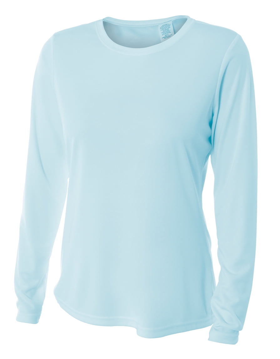 A4 Women's Cooling Performance Long Sleeve T-Shirt - Walmart.com A4 Women's Cooling Performance Long Sleeve T-Shirt - Walmart.com