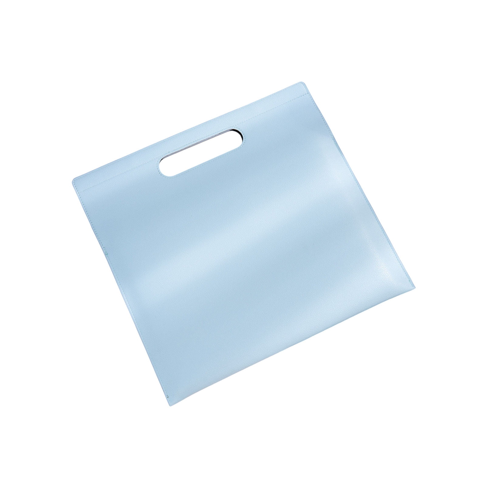 A4 Magnetic Handheld Document Bag Leather Waterproof Business Office ...