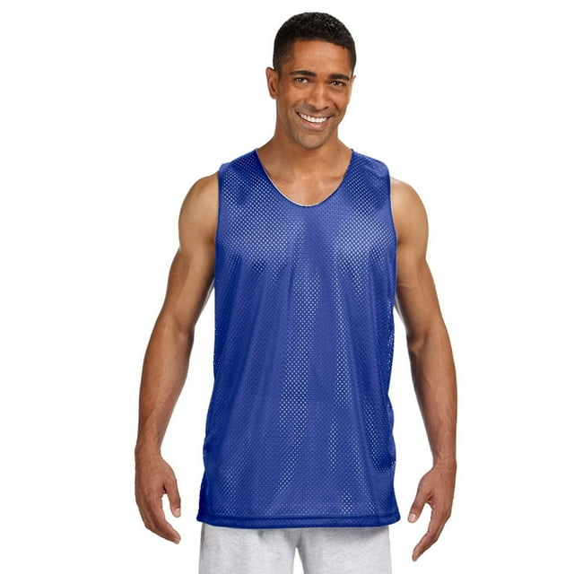 A4 Men's Reversible Mesh Tank - NF1270 - Walmart Business Supplies