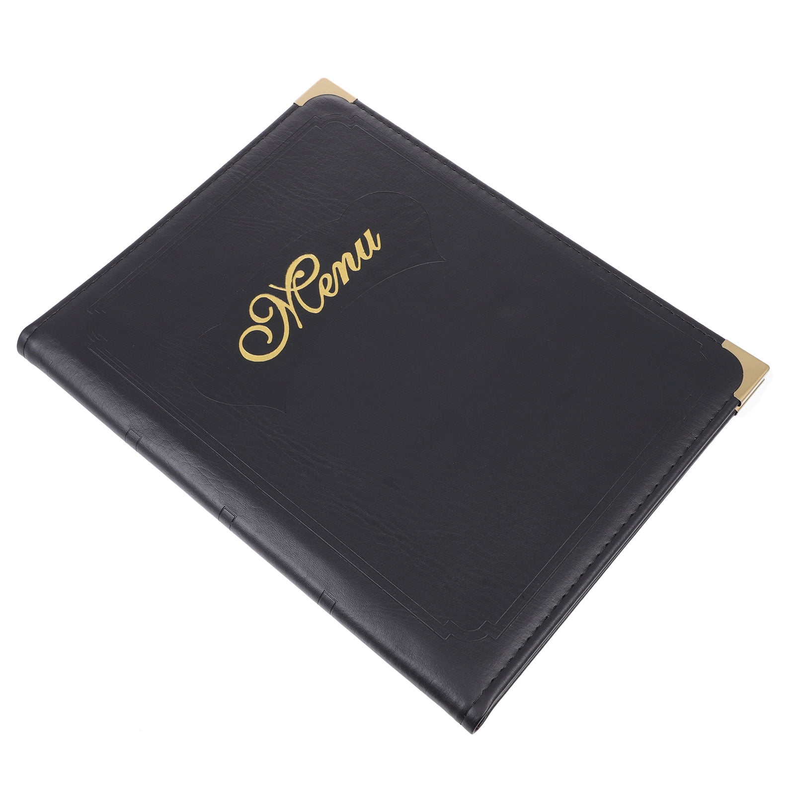 Garneck Menu Holder Pu Restaurant Covers A4 Book Travel - Walmart.com