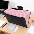 A4 Mini Accordion File Folder For Bills And Receipts 8 Expanding ...
