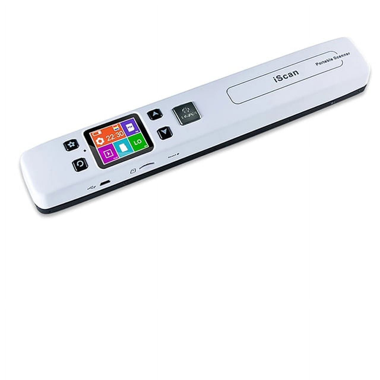A4 Mini Iscan Portable Document & Images Photo Scanner WiFi 1050 DPI ...
