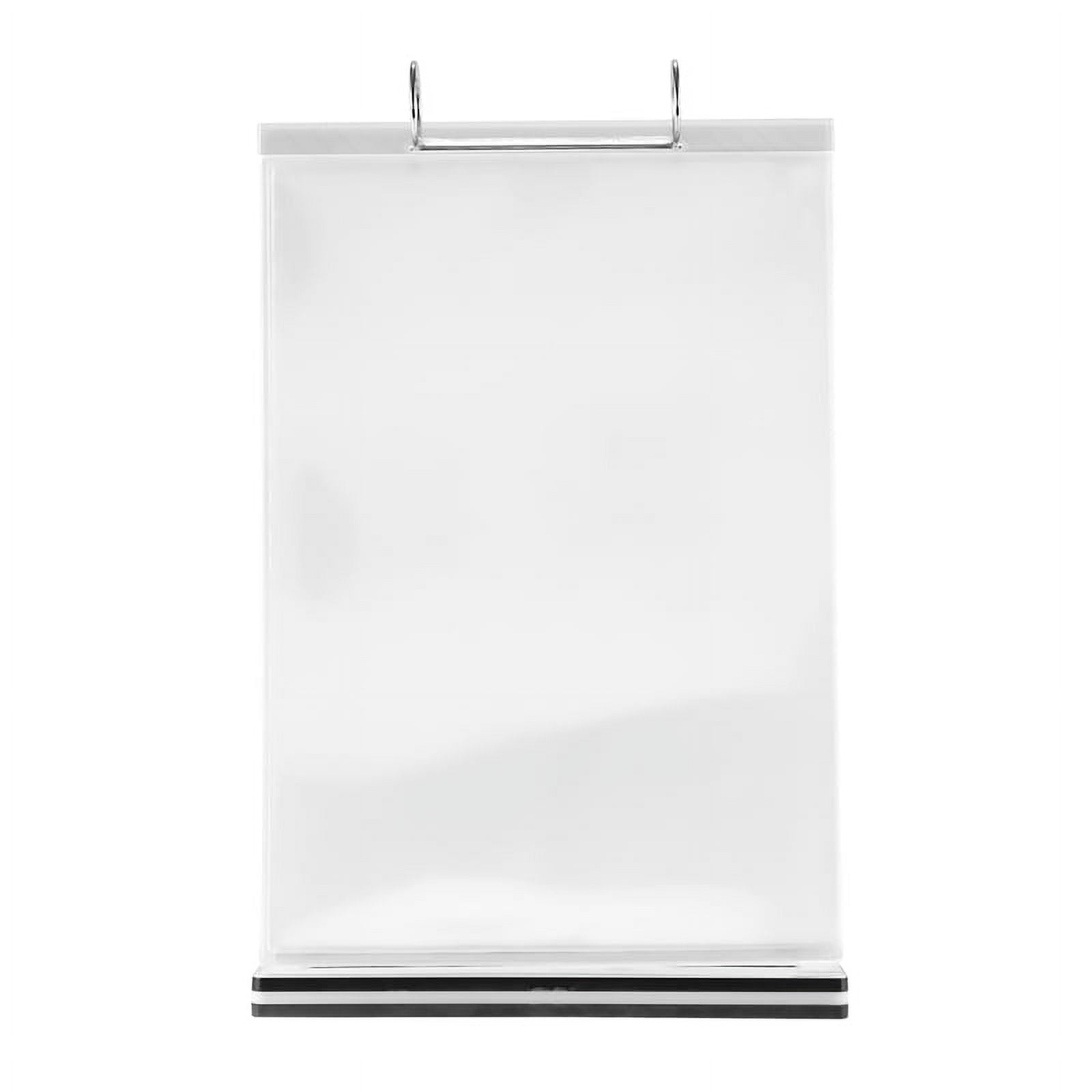 A4 Multi-Page Flip Display Card Label Display Stand Detachable Label ...