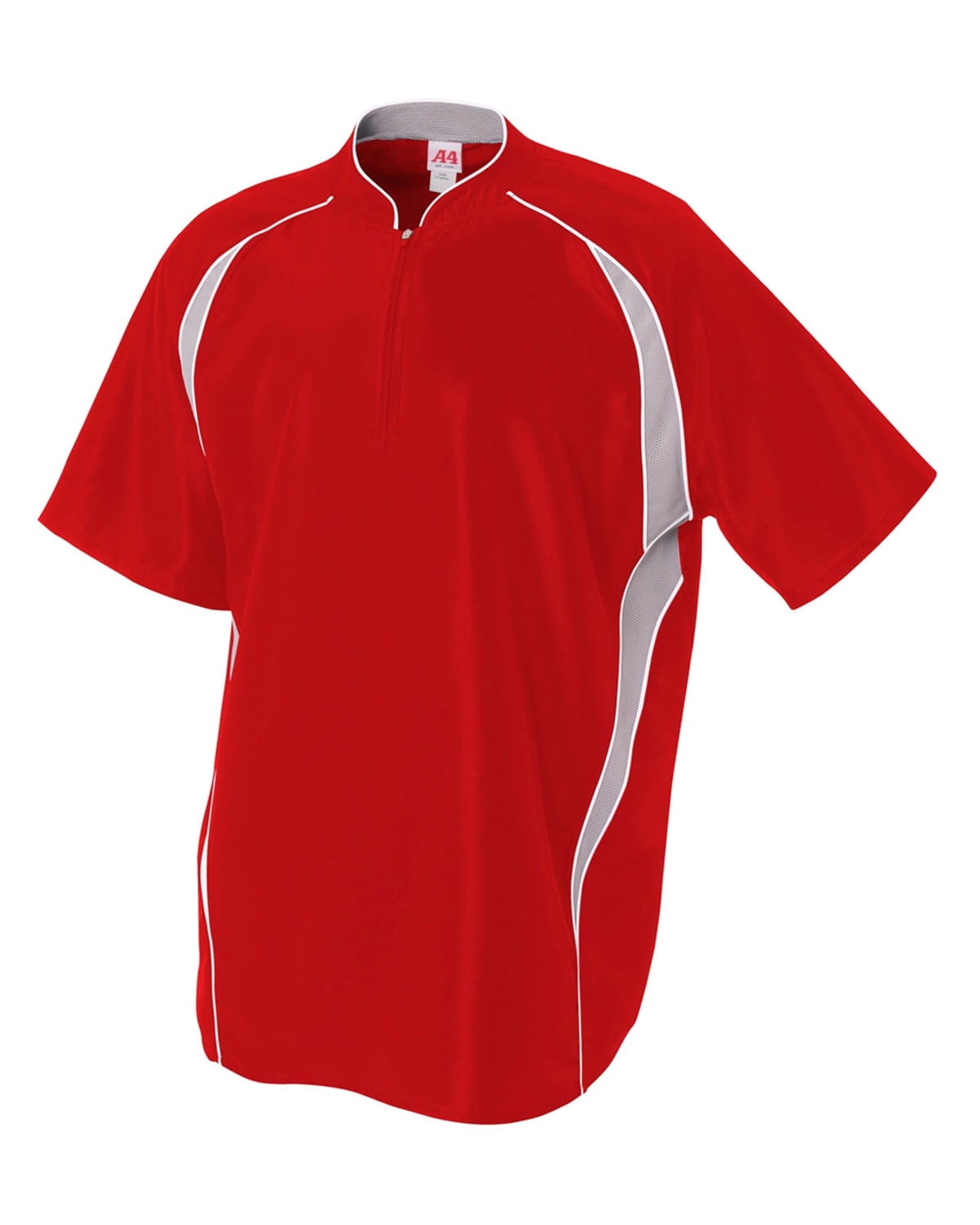 A4 N4241 Men's 1/4 Zip Batting Jacket - Walmart.com