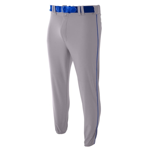 A4 N6178 Pro Style Elastic Bottom Baseball Pants - Walmart Business ...