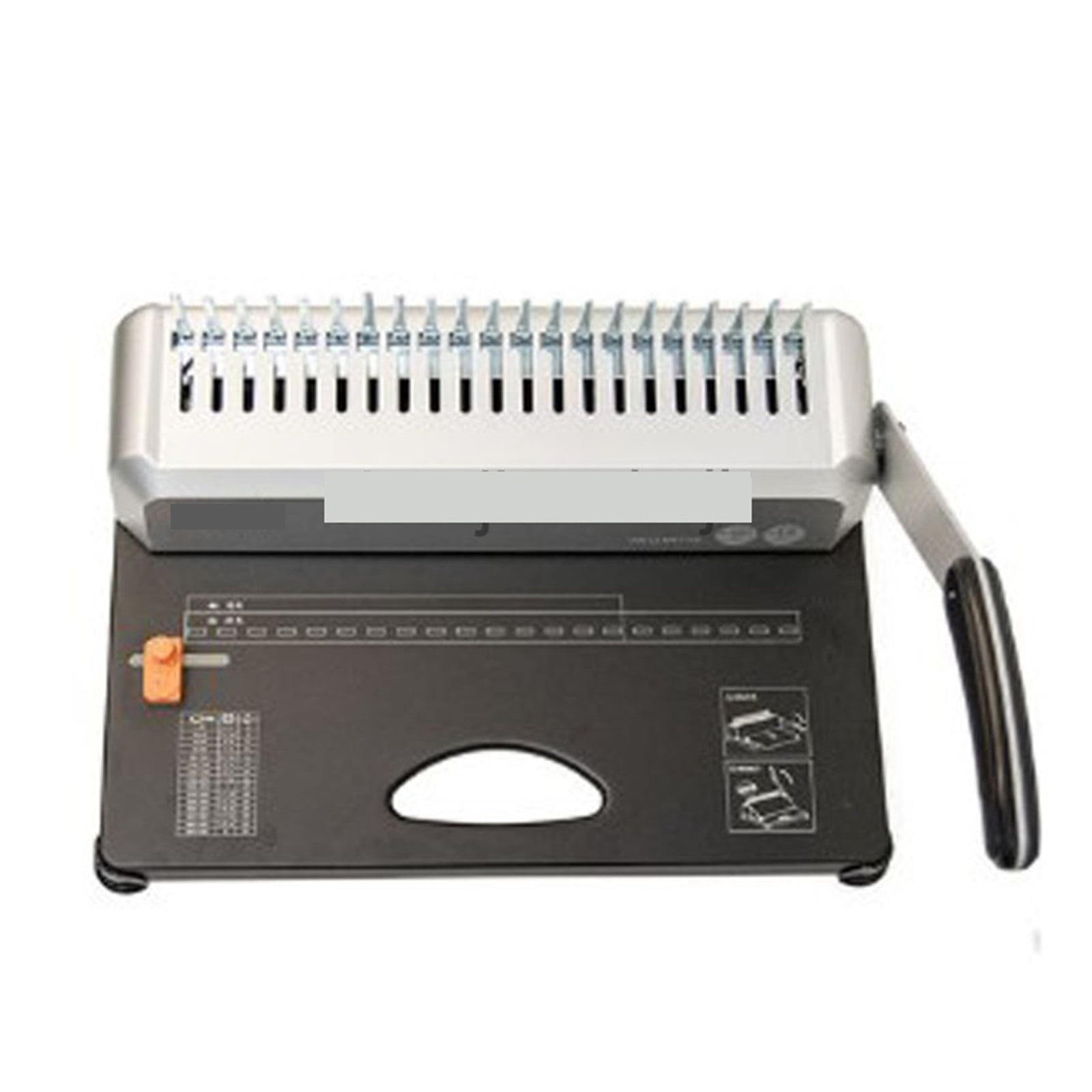A4 Paper 21 Holes Binding Machine Puncher Binder12 Sheets Punching And ...
