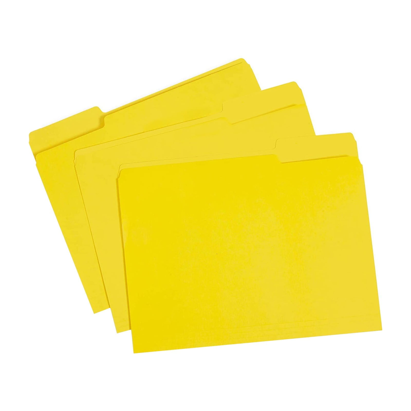 A4 Paper Classification Folder Folder Paper Material Yellow,File Tab ...