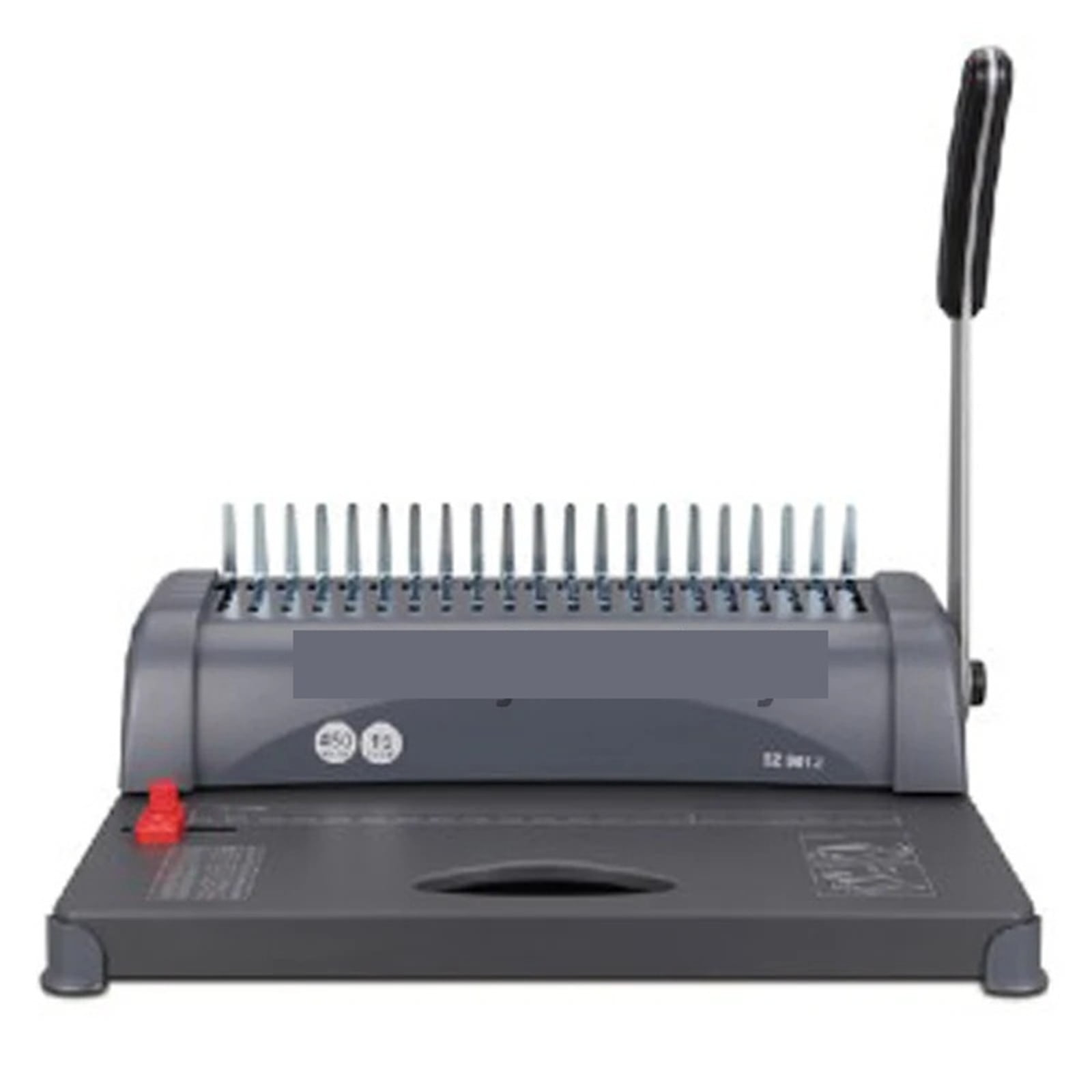 A4 Paper Comb Binding Machine Manual Rubber Ring Clamp Hole Punching ...