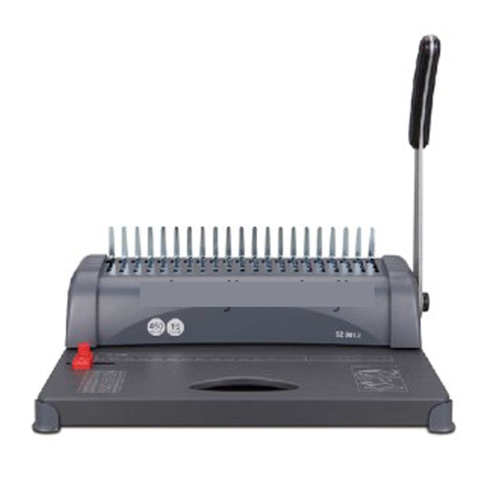 A4 Paper Comb Type Financial Binding Machine Manual Rubber Ring Clamp ...